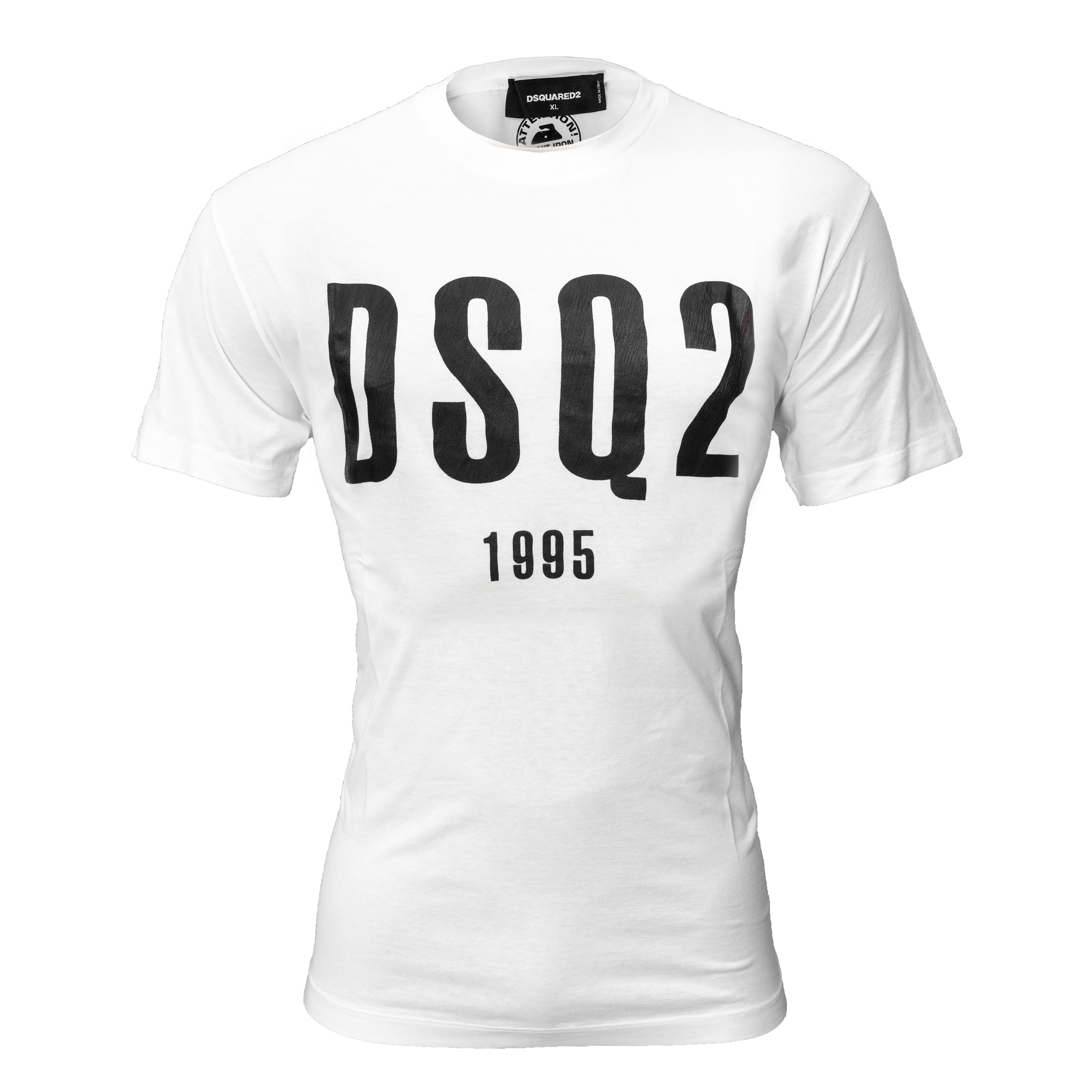 Dsquared2 T-Shirt DSQ2 1995 Weiß mit Logo