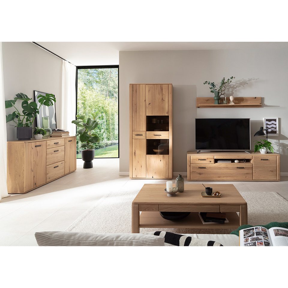 Lomadox Wohnzimmer Set Ancona 05 Mega Spar Set 5 St Sideboard