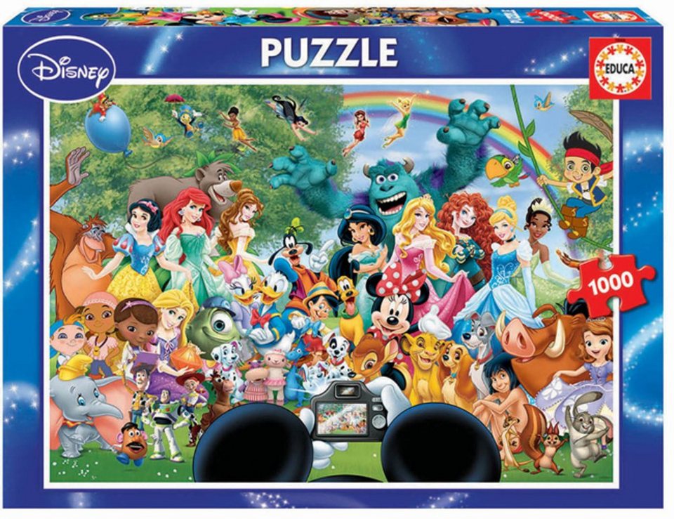 Carletto Puzzle Disneys Wunderbare Welt Ii Puzzle 1000 Teile 1000