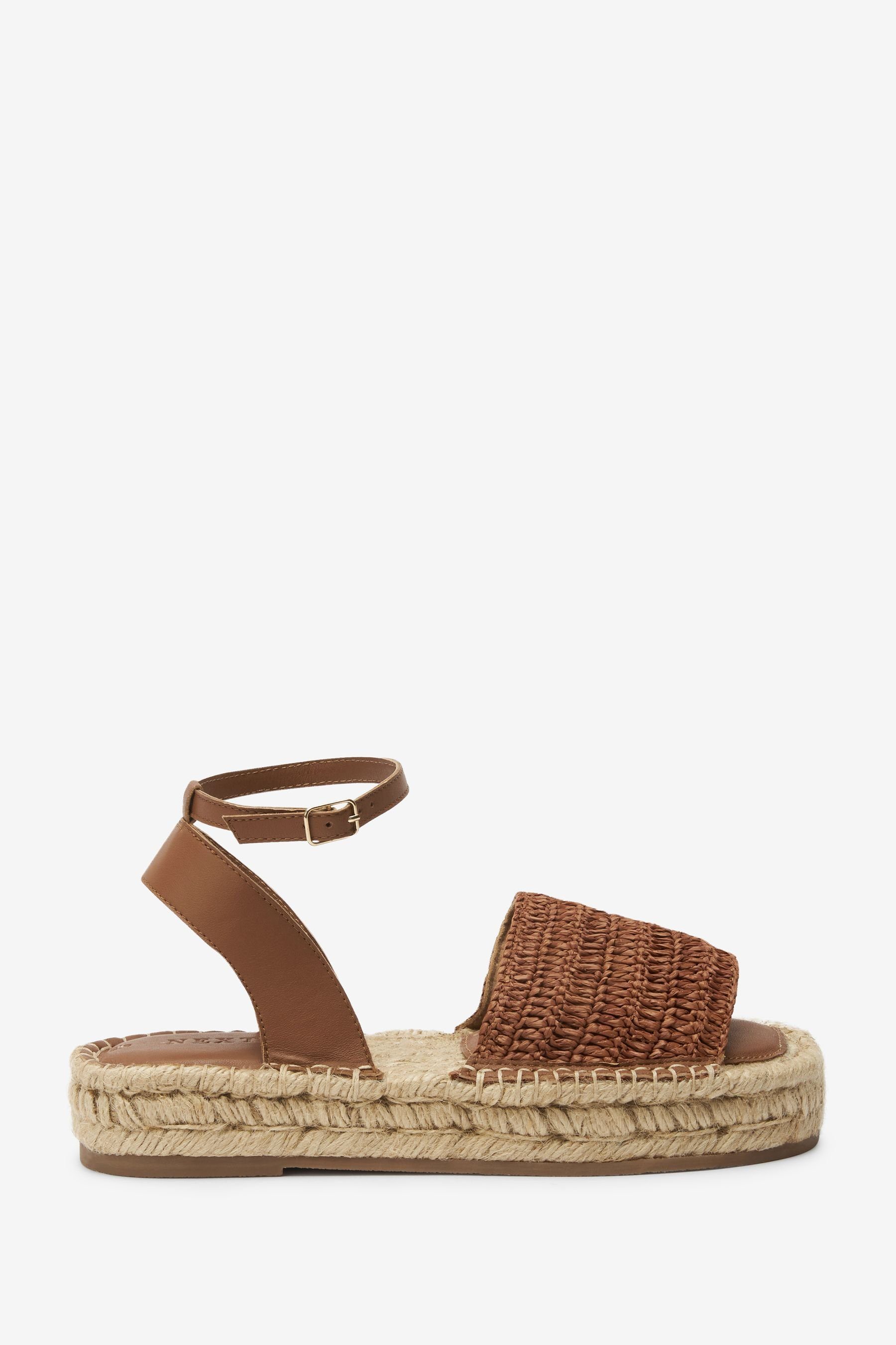 Next Forever Comfort Zweiteilige Espadrille Sandalen Keilsandalette 1 Tlg
