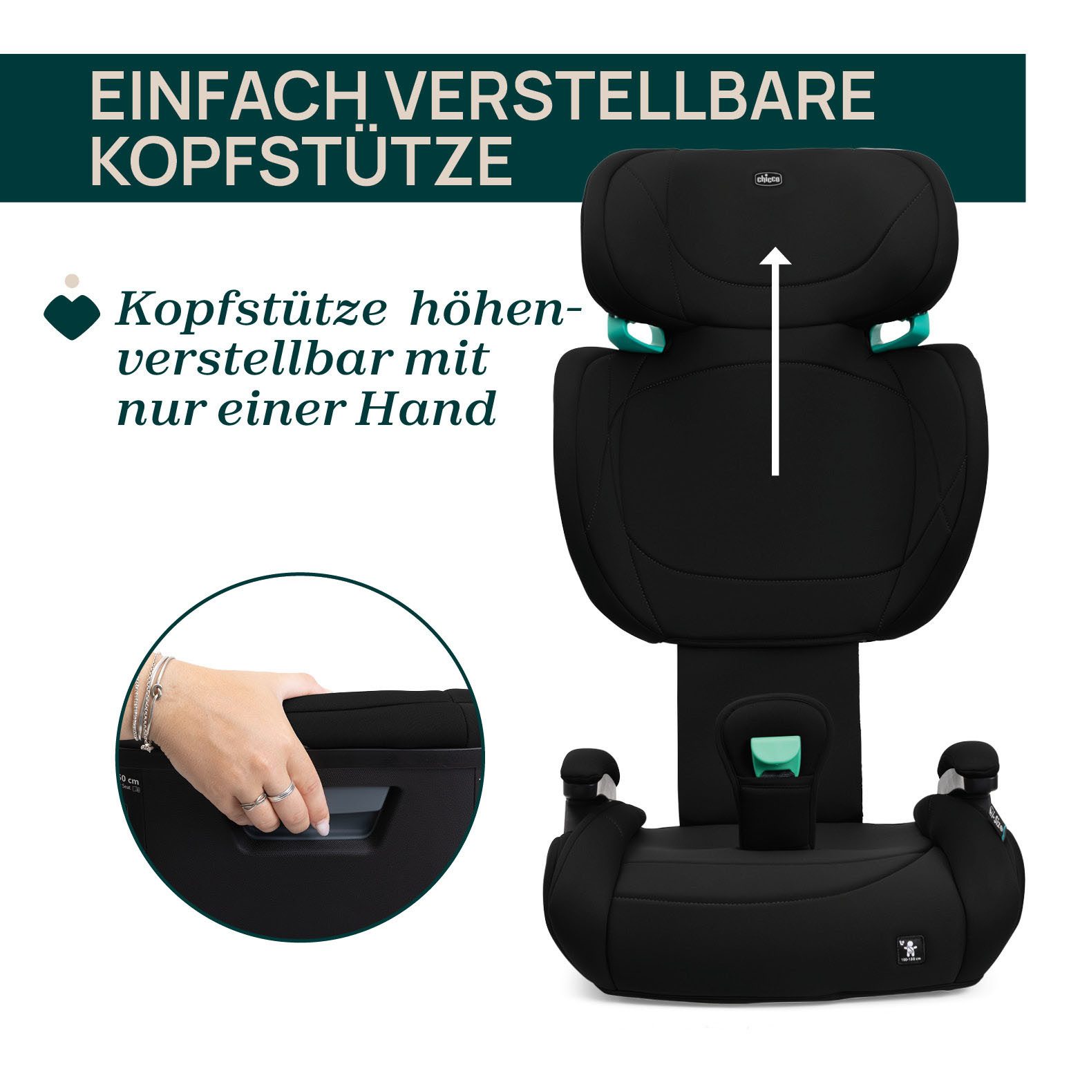 Chicco Autokindersitz Quziy Lite I-Size, ab: 3 Jahren, bis: 12 Jahren ...