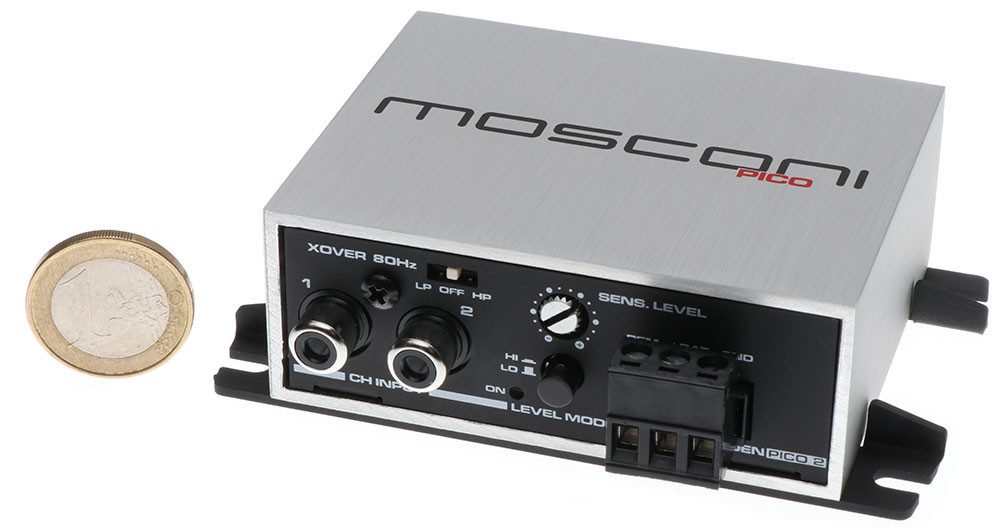 Mosconi PICO 2 KIT inkl. ISO Kabel-Kit Verstärker (Anzahl Kanäle: 2)