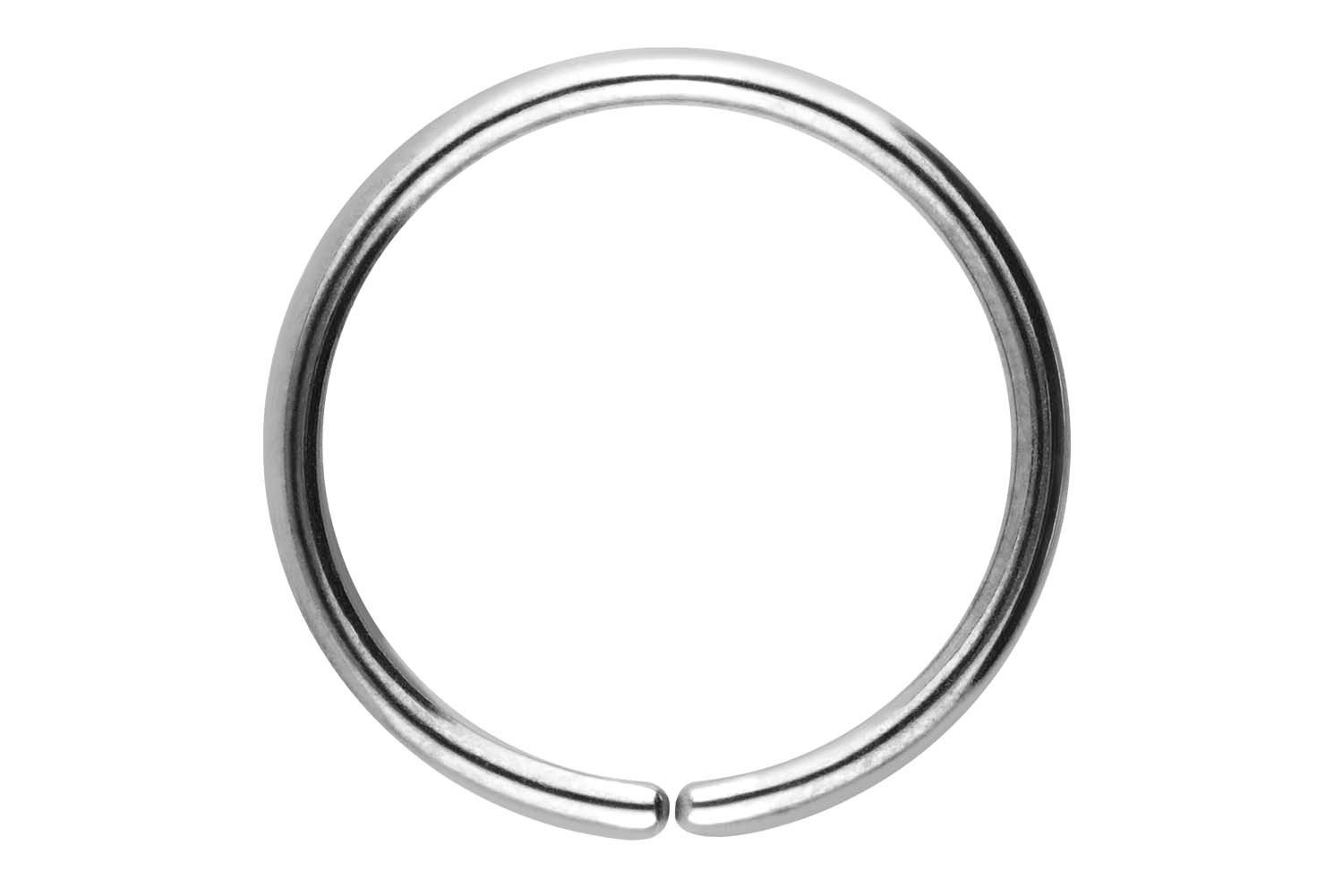 PIERCINGLINE Piercing-Set (Biege-Ringe, Titan O-Ring - biegbar)