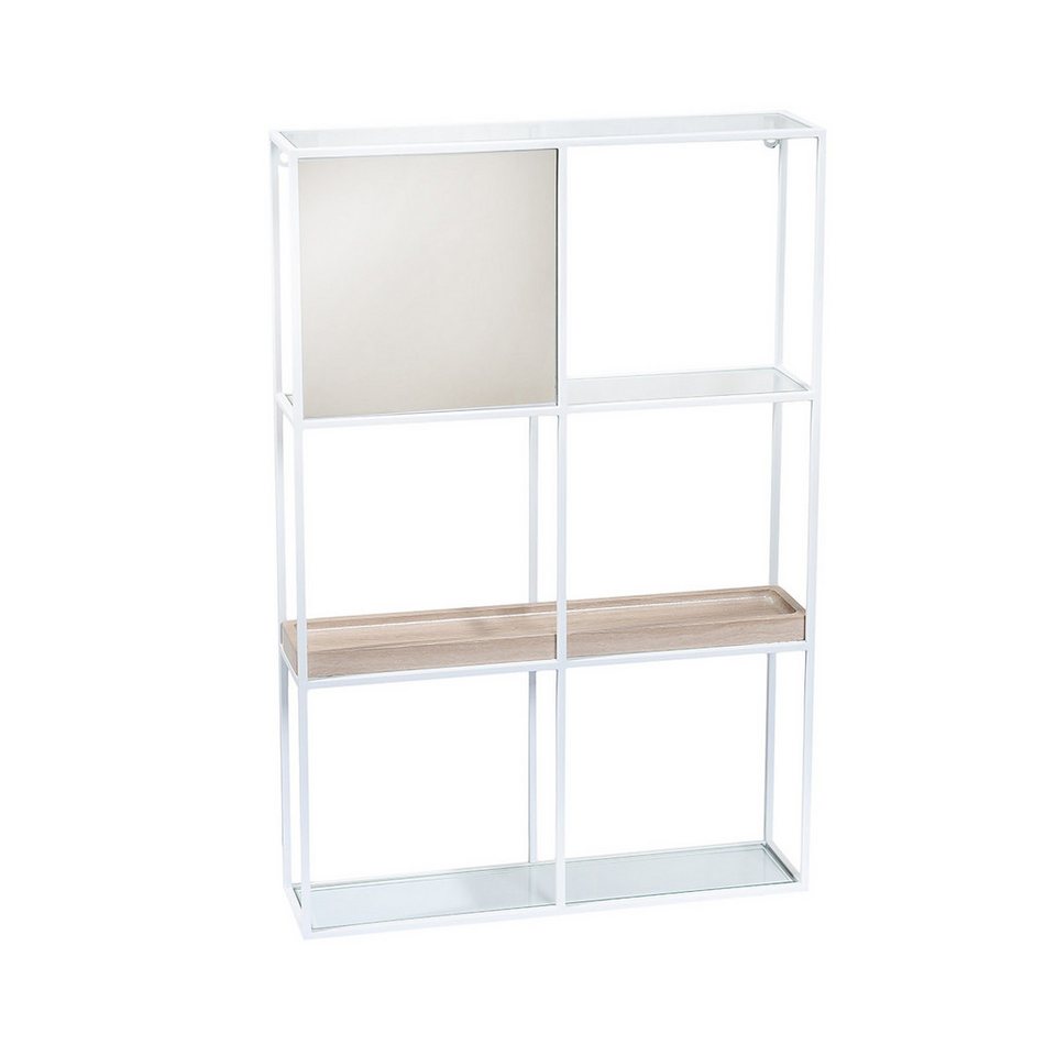 Gilde Regal Gilde Wandregal Pure Weiß H 75cm X B 50cm X T 12cm