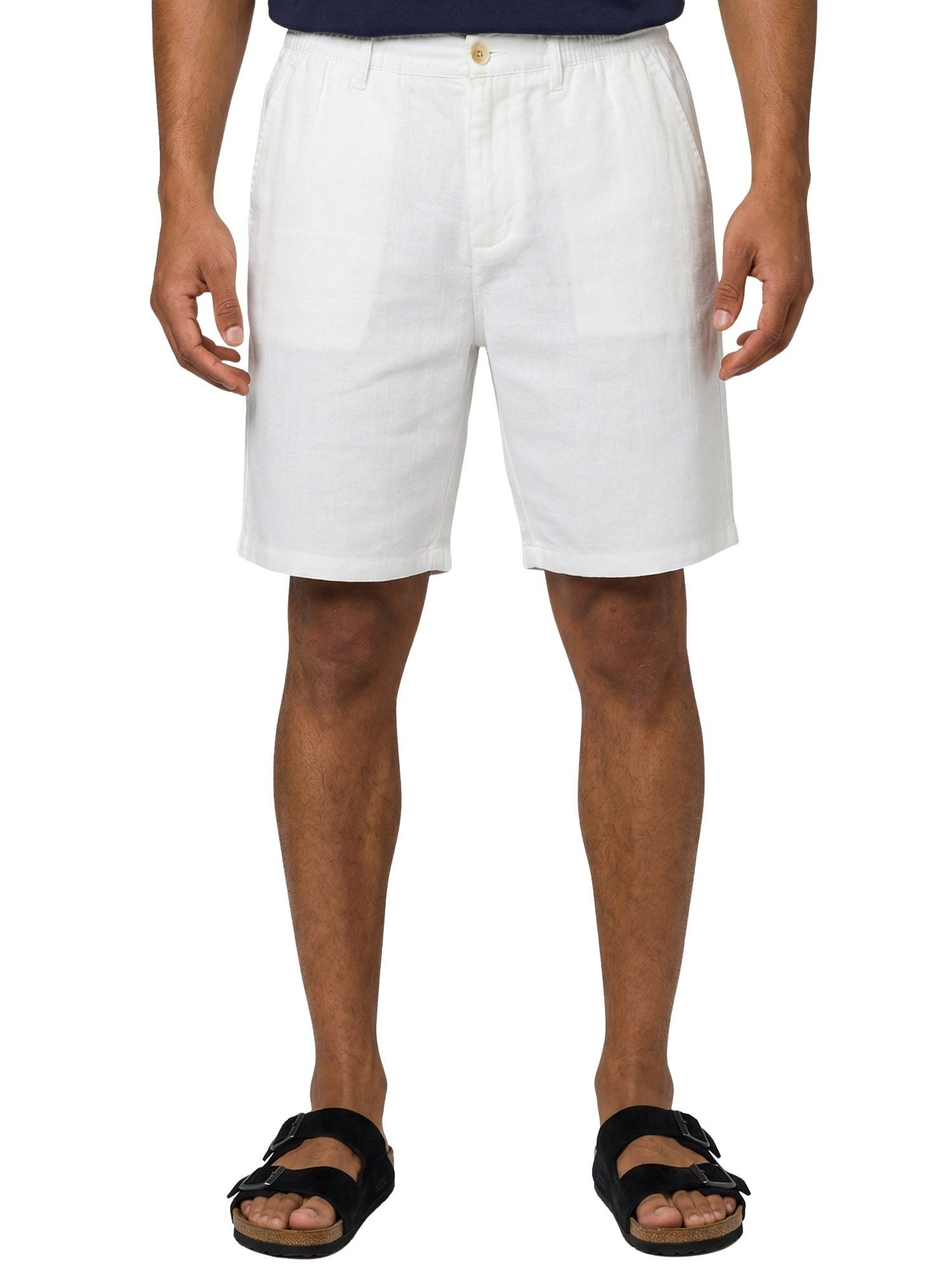 Tazzio Leinenhose A212 kurze Leinen Hose im Clean-Look