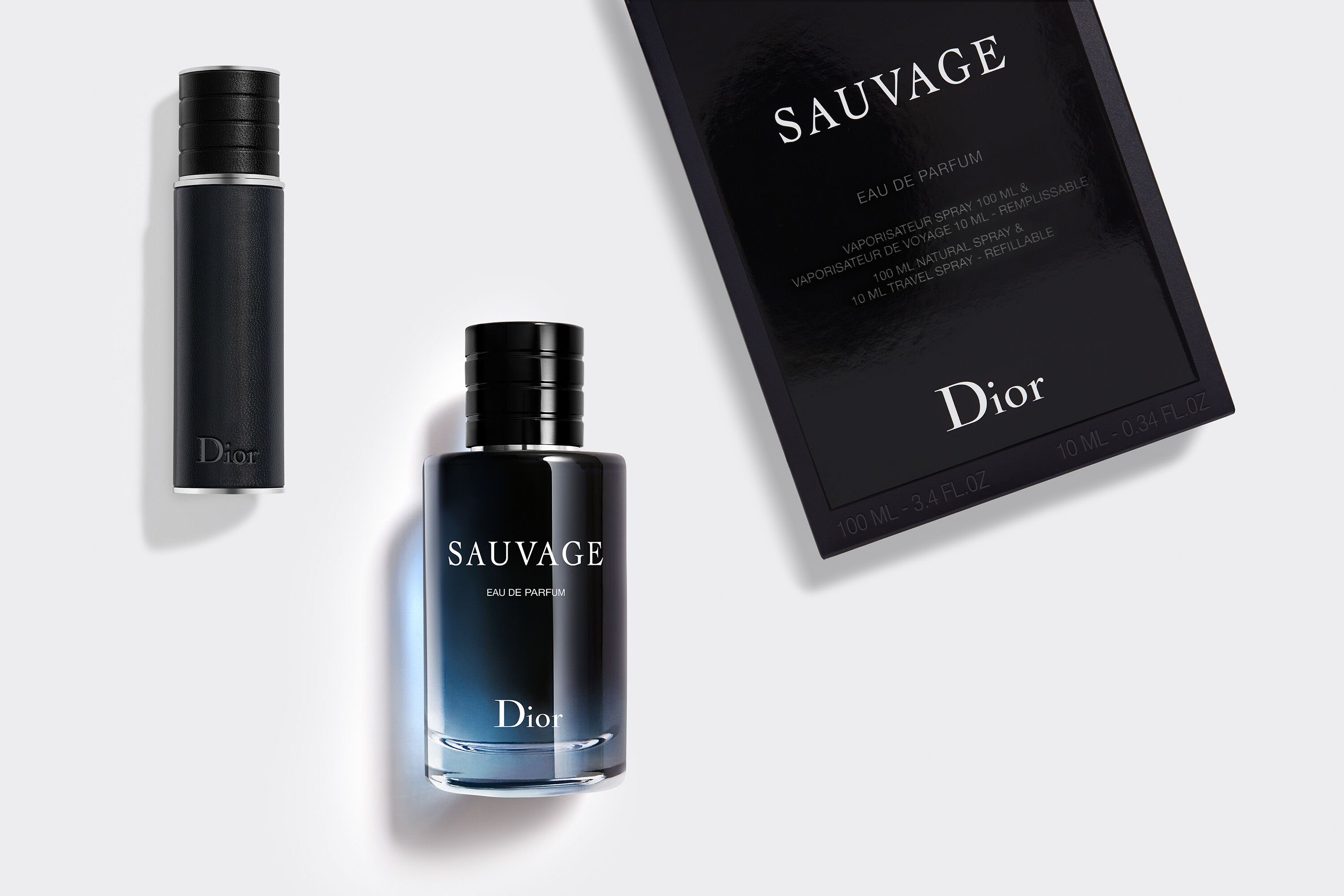 Dior Duft-Set Dior Sauvage Set 100 ml Eau de Parfum + 10 ml Eau de ...