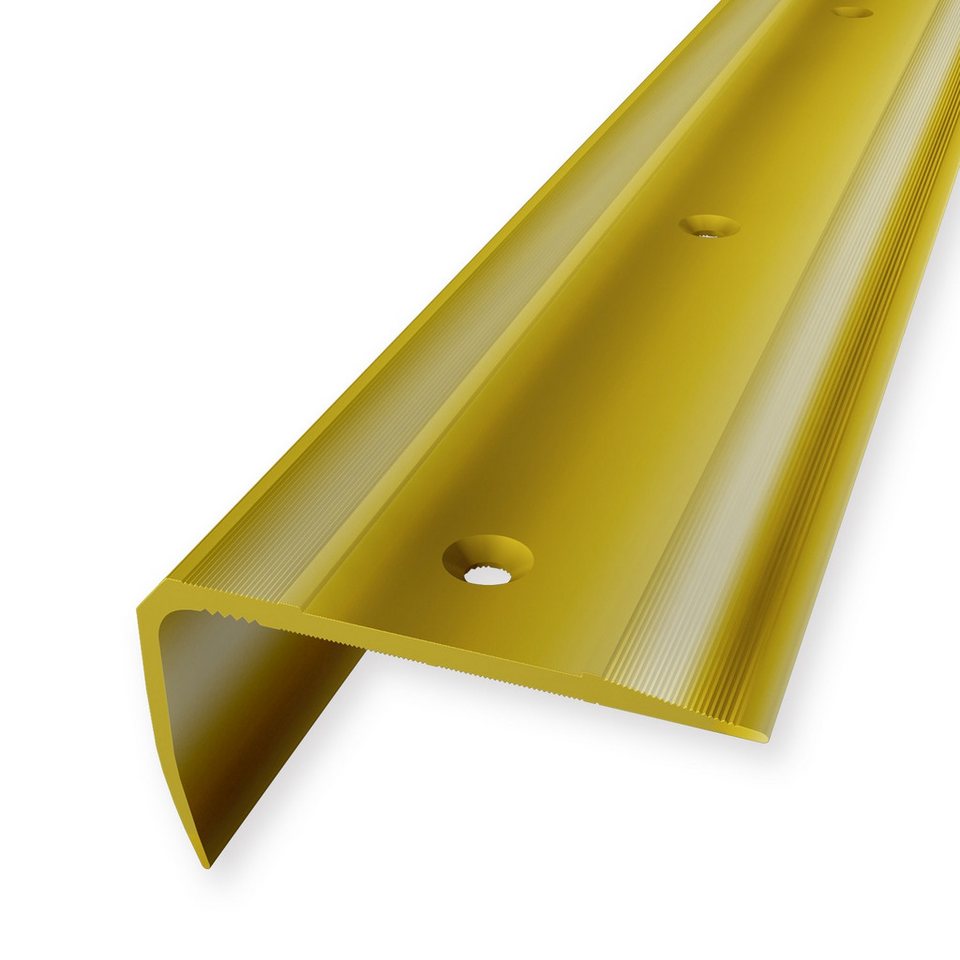 Küberit Treppenkantenprofil 29 X 53 X 2500 Mm Winkelprofil Messing