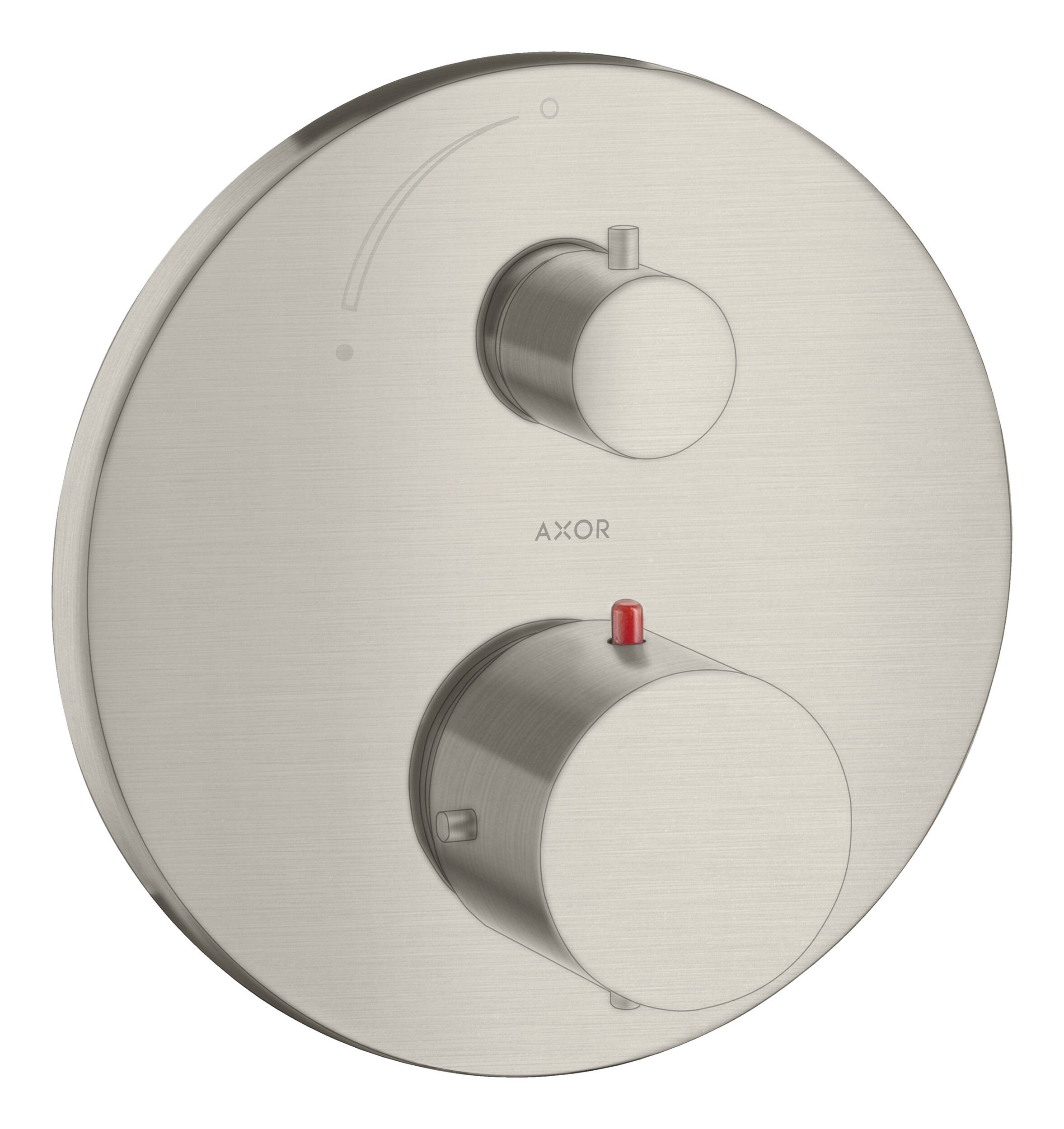 Hansgrohe Unterputzarmatur Axor Starck Thermostat Mit Absperrventil