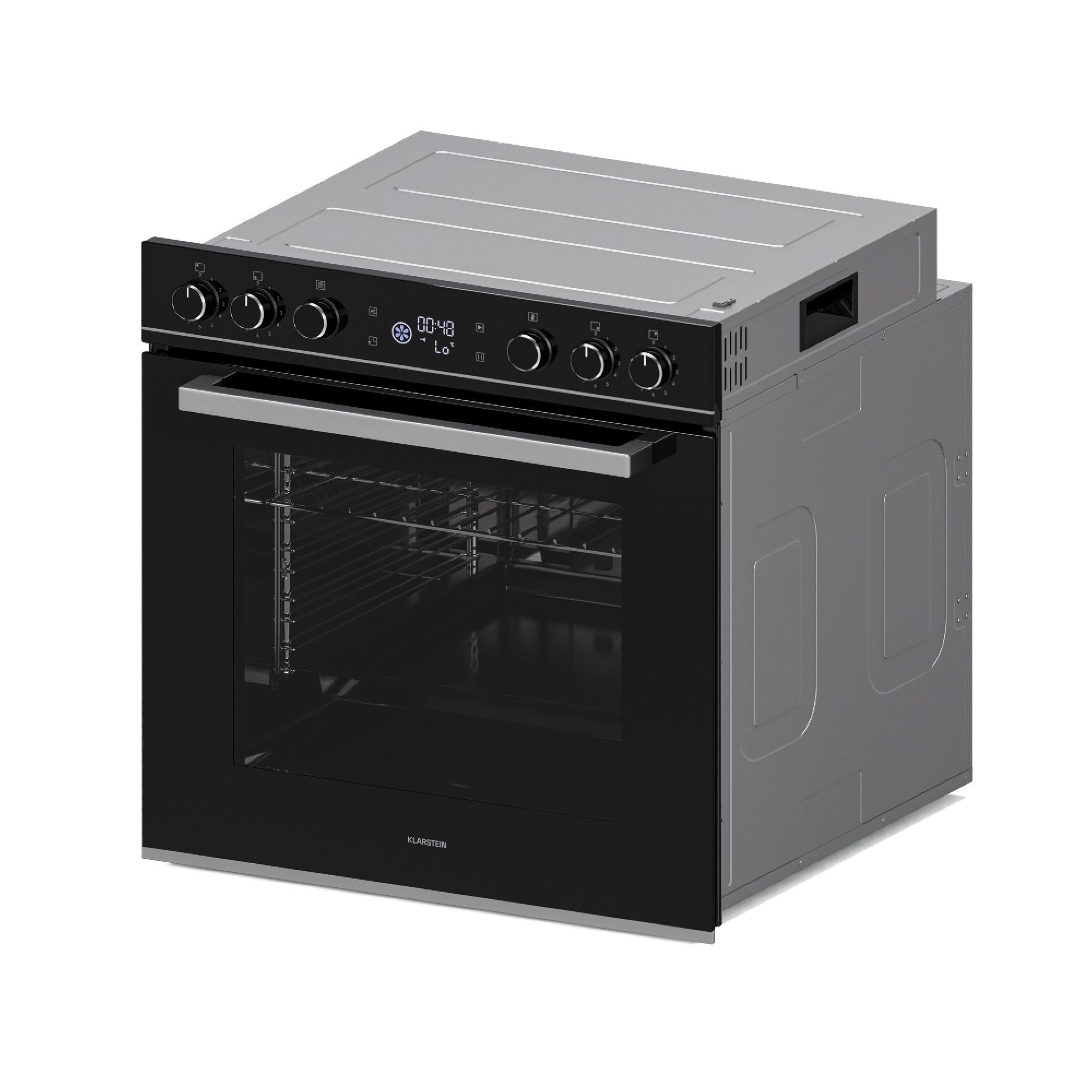 Klarstein Backofen-Set ControlSync, mit 1-fach-Teleskopauszug, kein ...