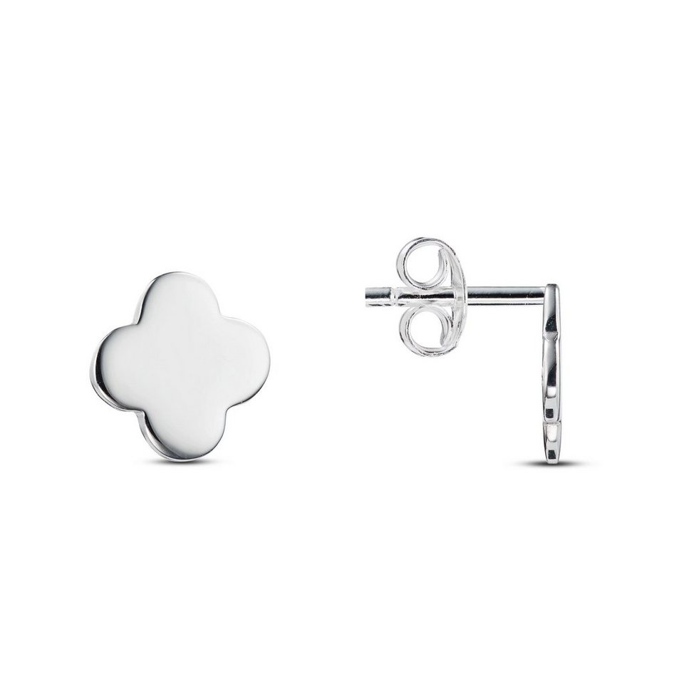 iz-el Paar Ohrstecker Ohrringe Silber Kleeblatt - Ohrstecker Mila, 925 ... iz-el Paar Ohrstecker Ohrringe Silber Kleeblatt - Ohrstecker Mila, 925 ...