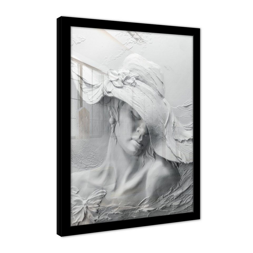 Wallarena Poster Mit Rahmen Bilder Frau Wohnzimmer Schlafzimmer