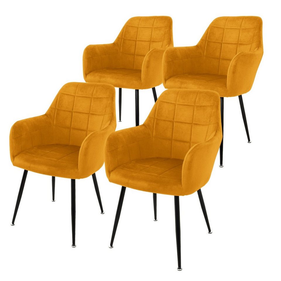 Ml Design Stuhl Esszimmerstuhl Wohnzimmerstuhl Polsterstuhl Küchenstuhl