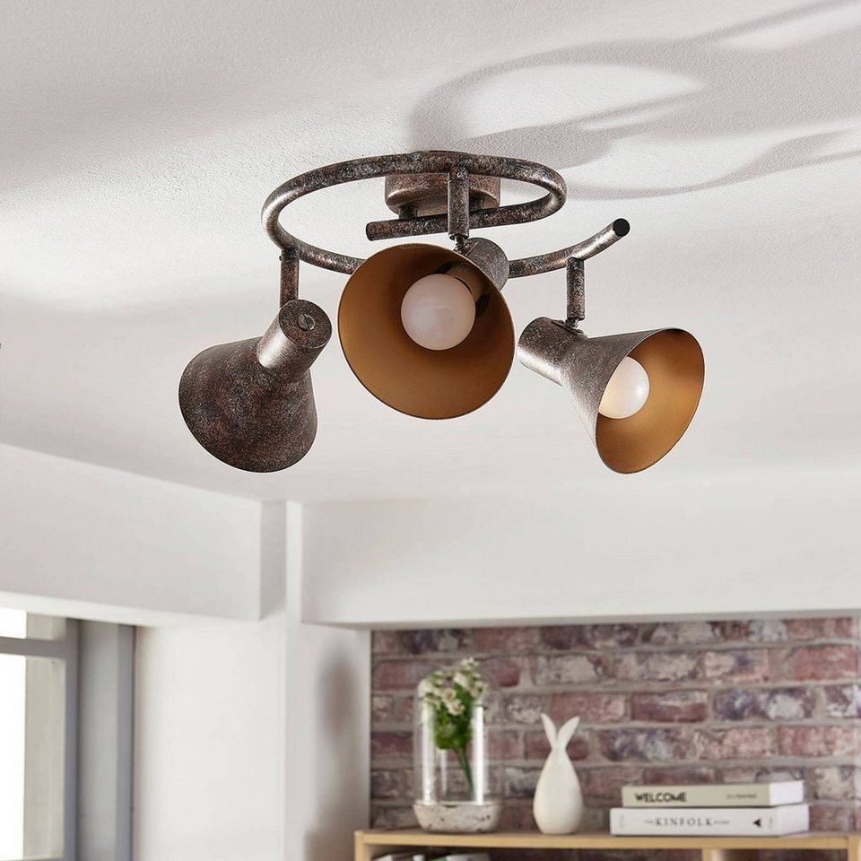 Lindby Led Deckenleuchte Zera Dimmbar Leuchtmittel Inklusive