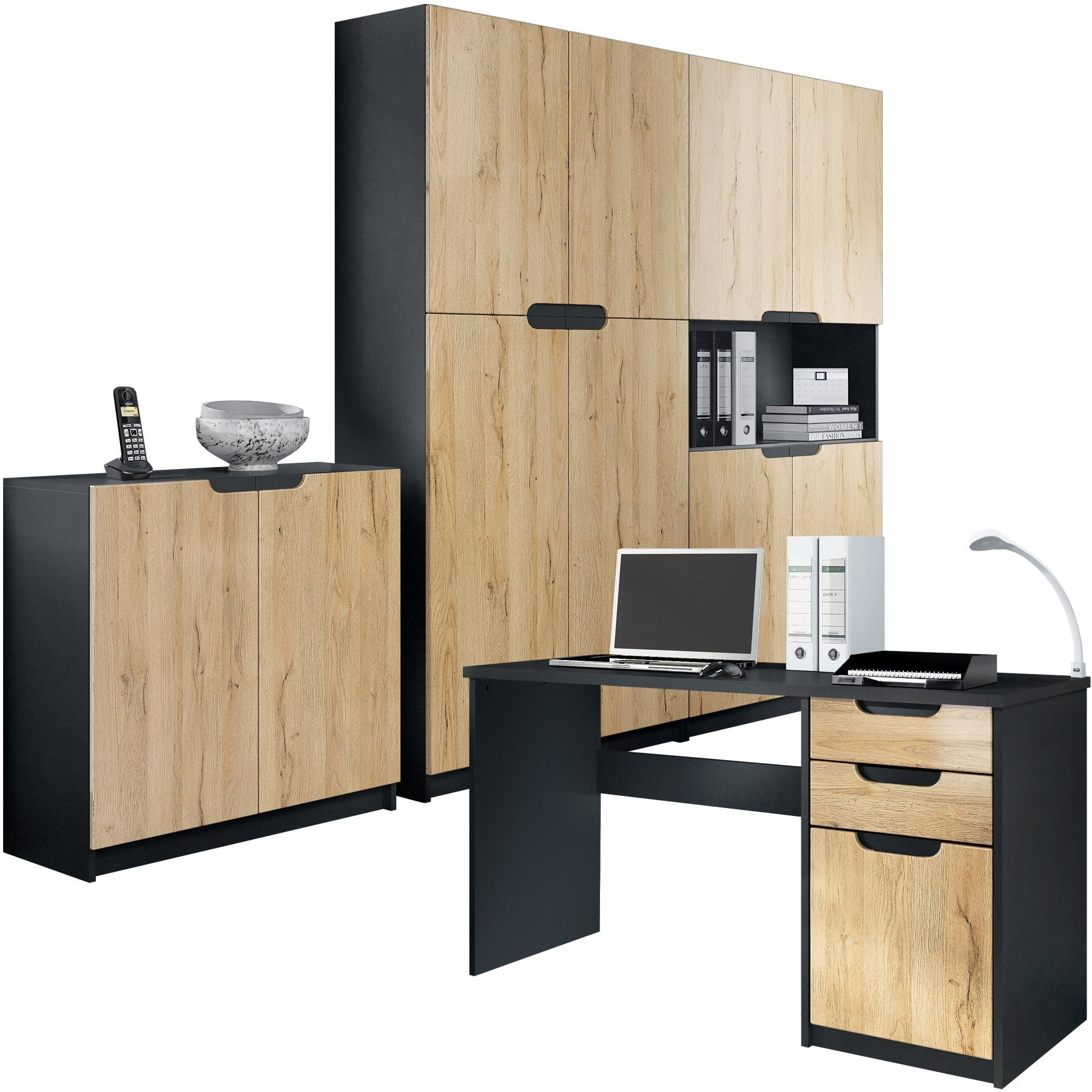 Aktenschrank Mit Schreibtisch