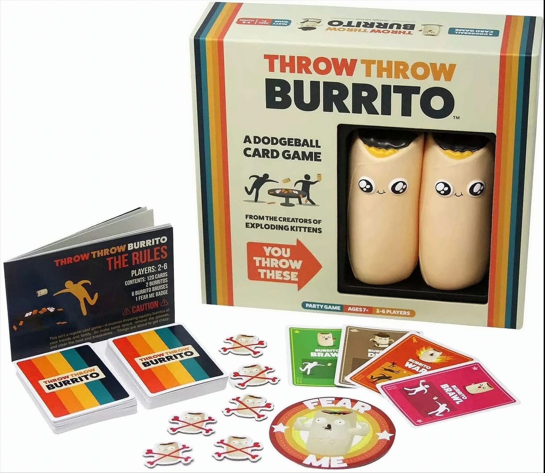 Exploding Kittens Spiel Throw Throw Burrito - DE, Throw Throw Burrito - DE