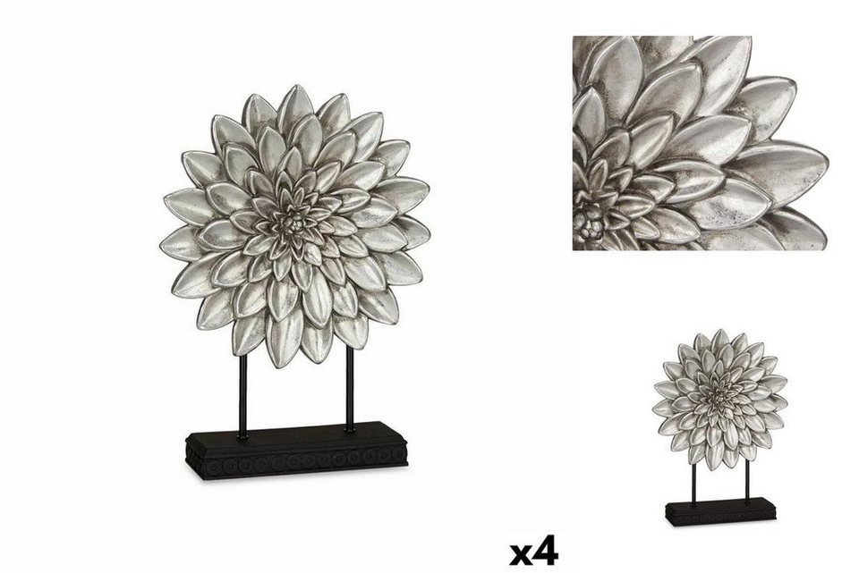 T Decor Dekoobjekt Deko Figur Mandala Silberfarben 29 X 39 X 10 Cm 4