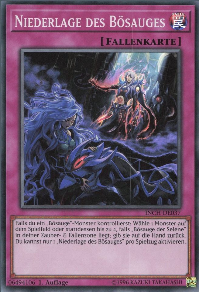 Recollectibles Sammelkarte Yugioh Karte Niederlage Des Bösauges Yu Gi