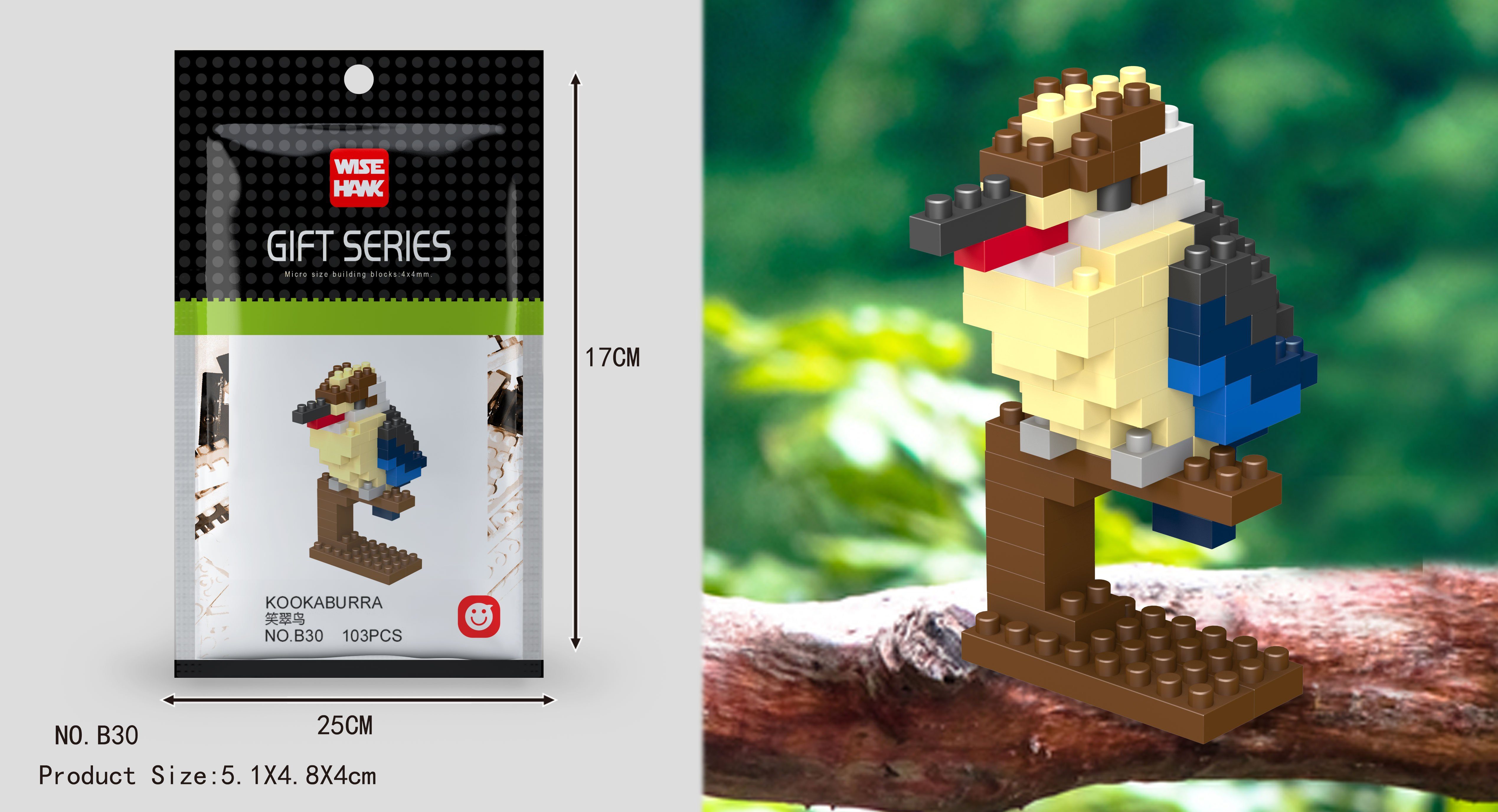 Tinisu Jägerlieste Figur Bausteine Modell LNO Micro-Bricks ...