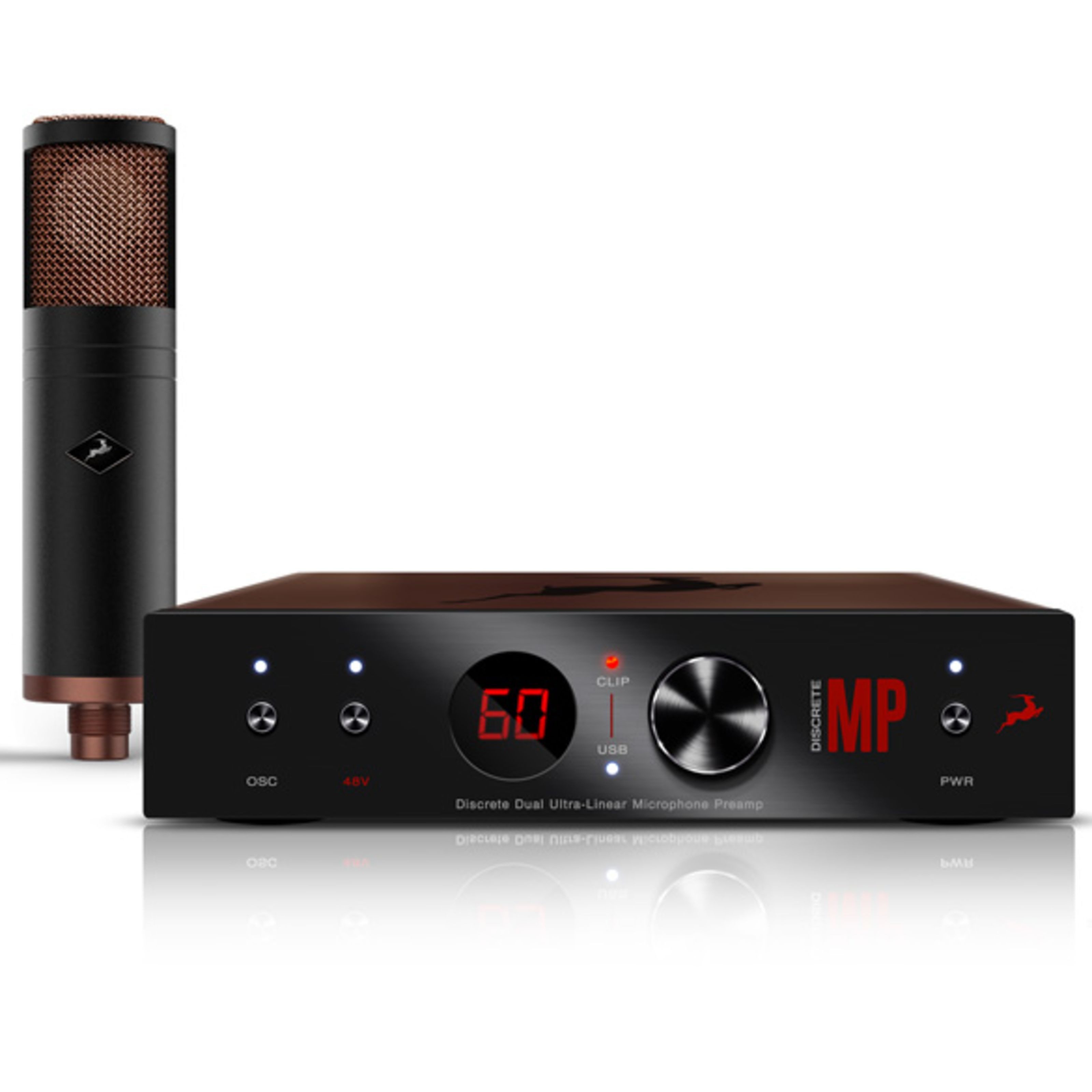 ANTELOPE Vorverstärker (Edge Strip Mic Preamp + Mikrofon - Studio Preamp)
