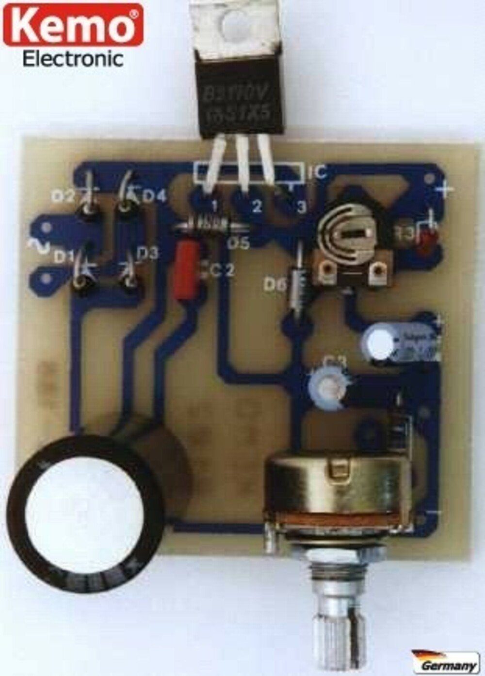 Kemo Experimentierkasten IC Netzteil ca. 1,2 - 30 V/DC, max. 2 A