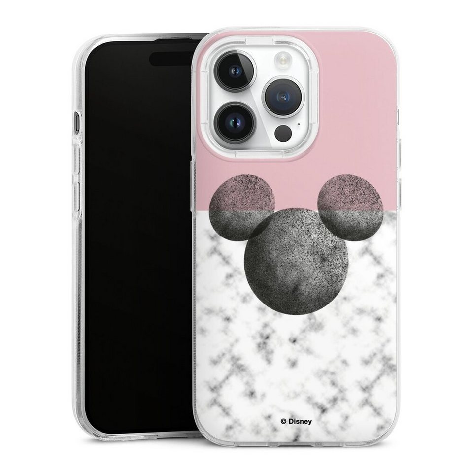 Deindesign Handyhülle Disney Marmor Minnie Mouse Mickey Mouse Marmor