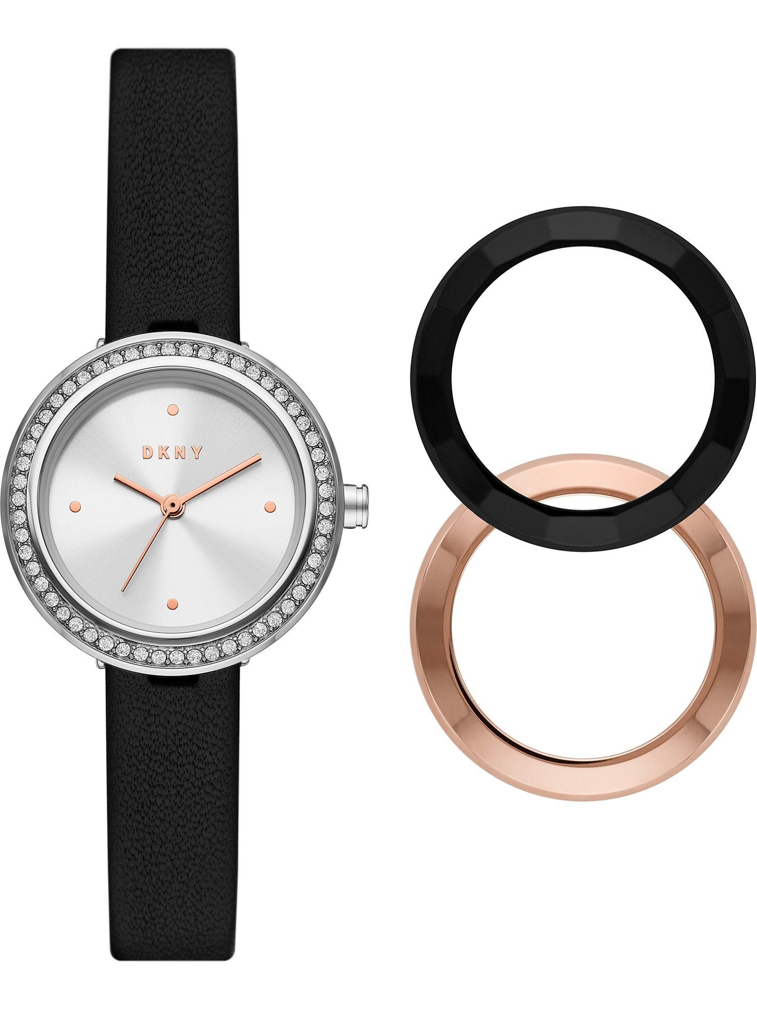 DKNY Quarzuhr DKNY Damen-Uhren Analog Quarz, DKNY Damenuhr Sasha
