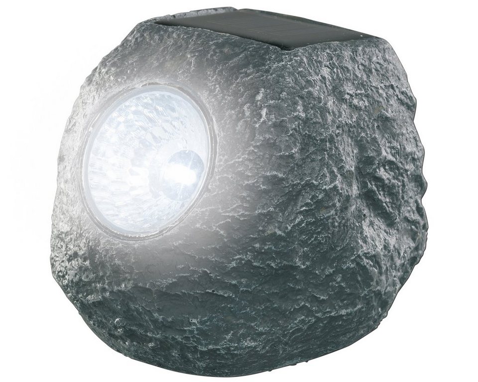 Lumineo Led Solarleuchte Dauerlicht Kaltweiß Spot Solarleuchte