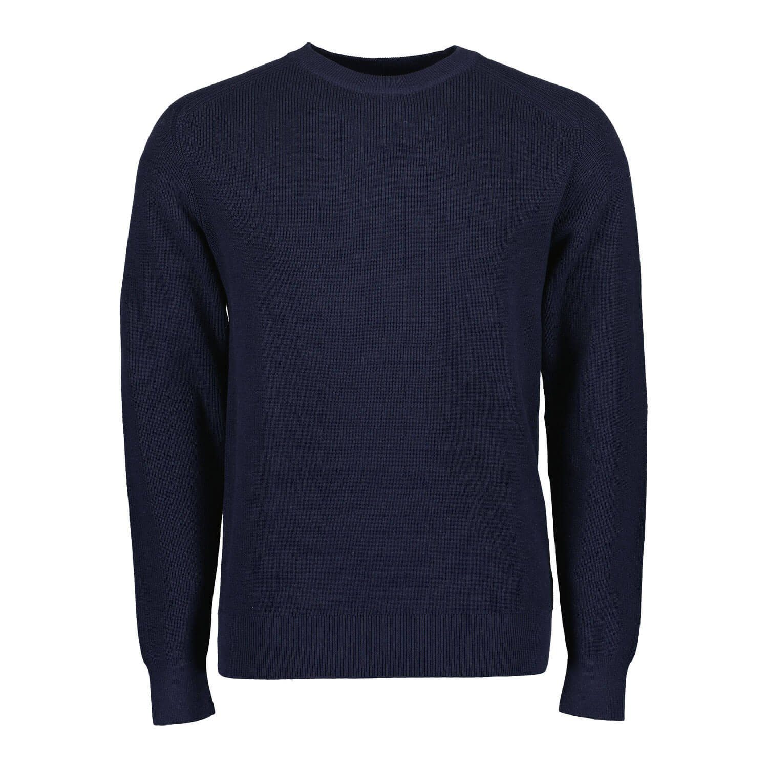 Blue Seven Rundhalspullover Herren Pullover Unifarben Mit Rundhals