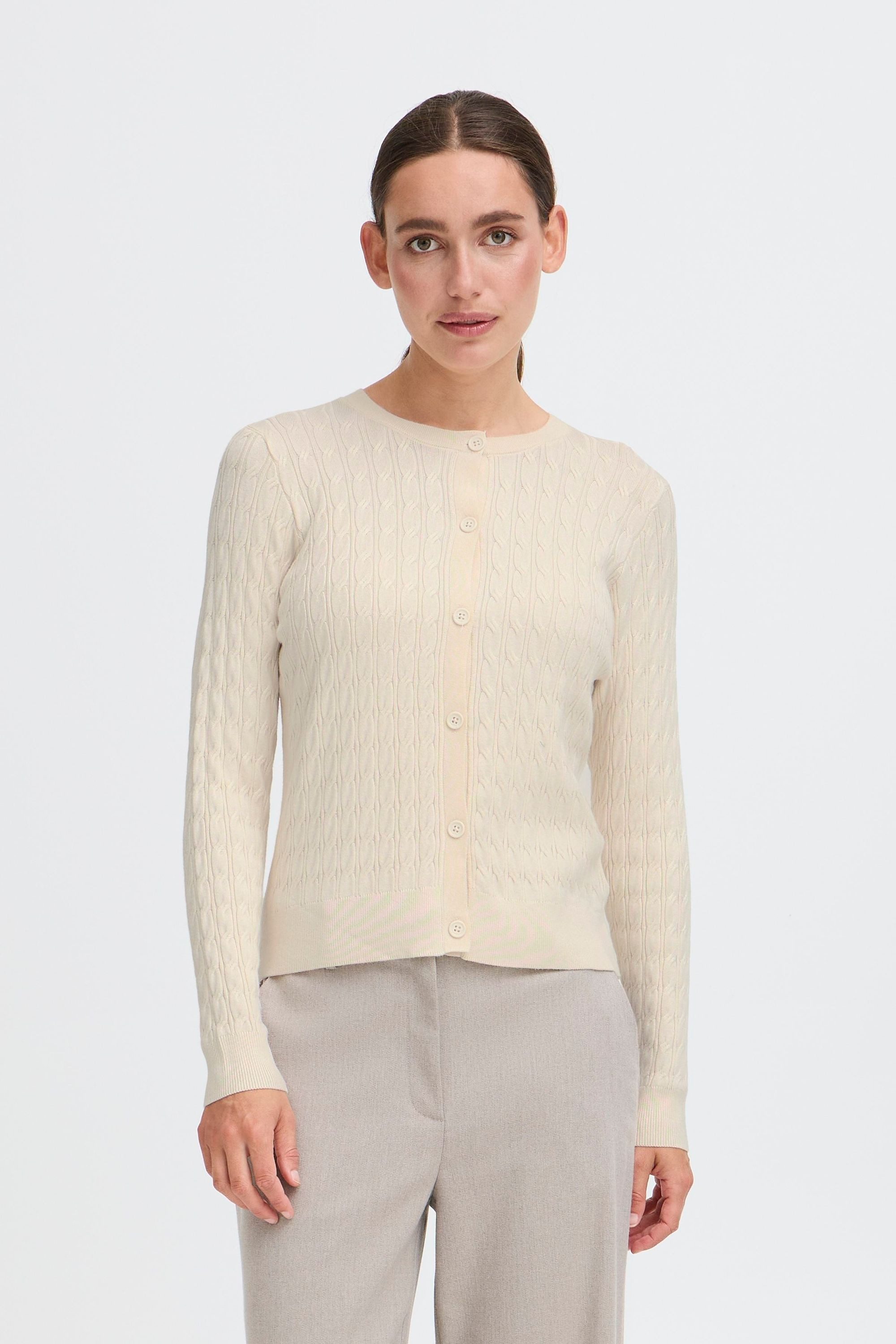 OXMO Strickjacke OXSasja Schöne leicht Strickjacke