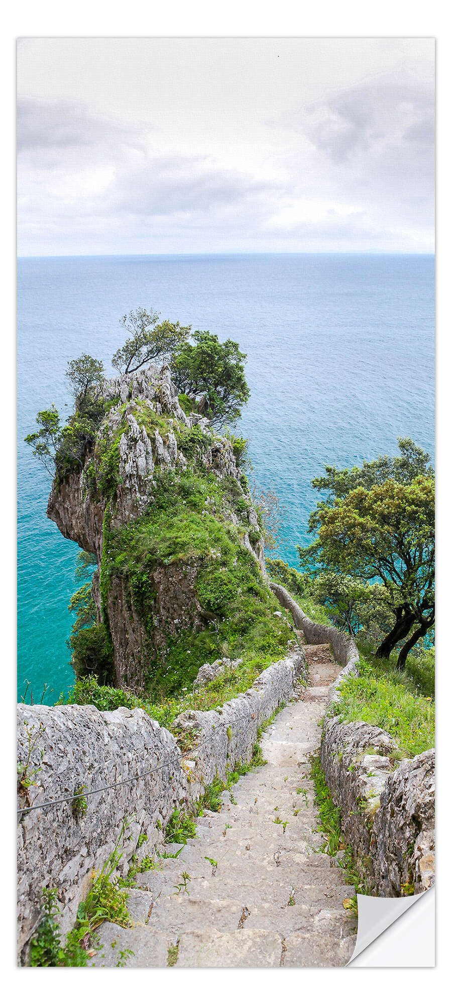 Posterlounge Wandfolie Editors Choice, Treppe zum Meer, Fotografie