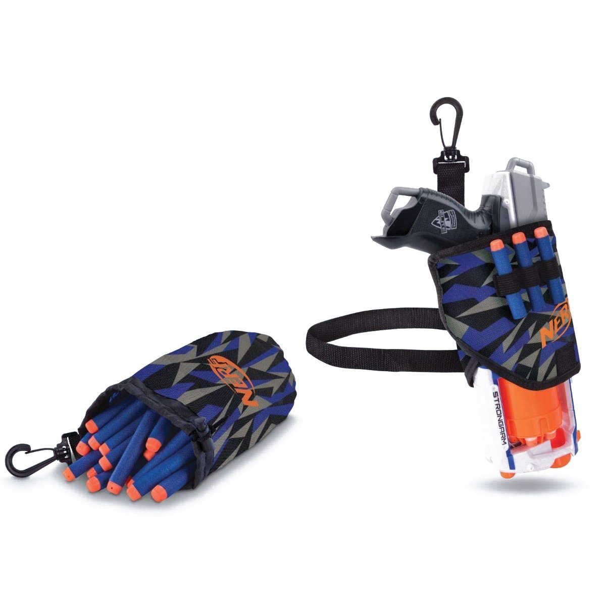 Hasbro Blaster NERF Elite Starter Strike Set (Beinholster + Nachfüllbeutel)