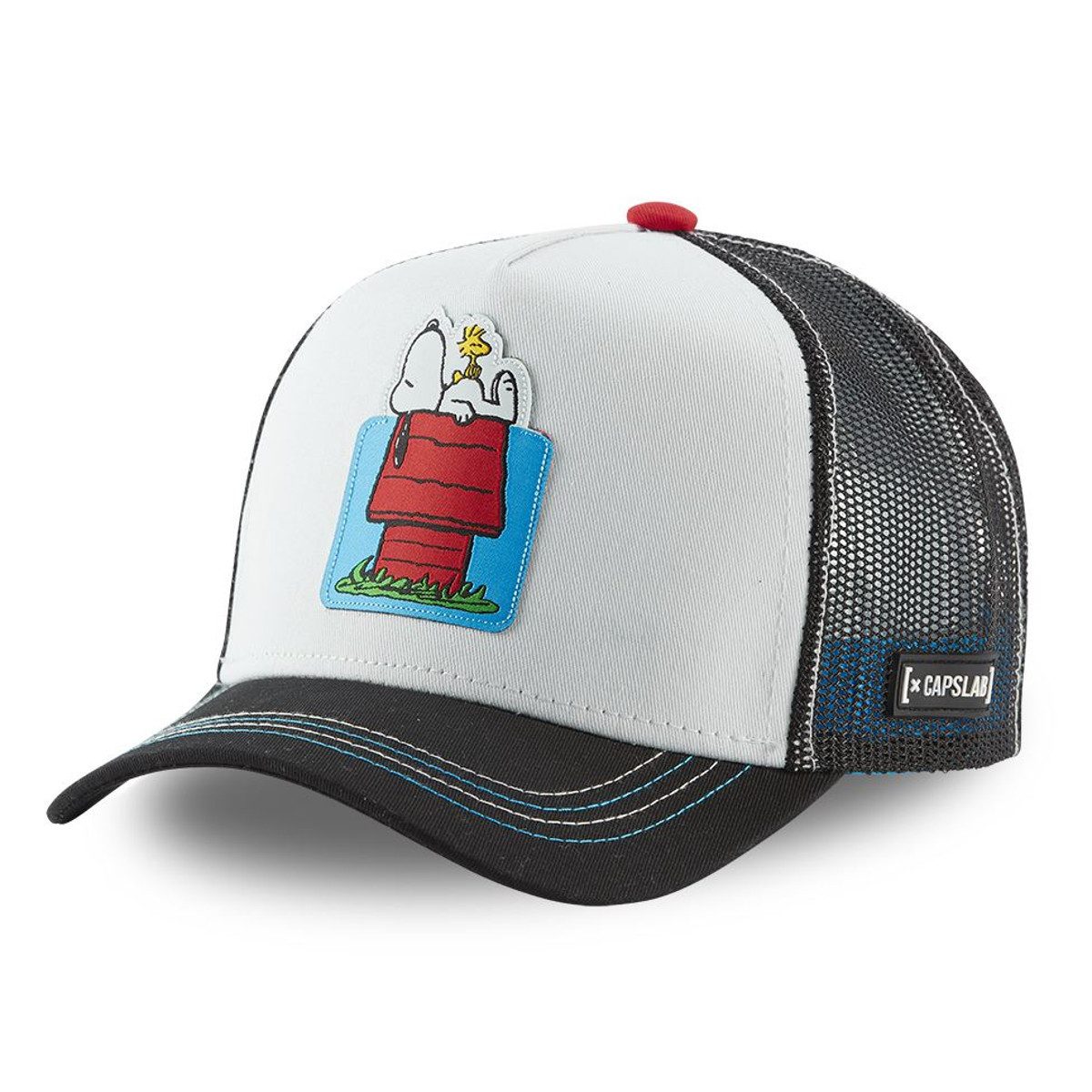 Capslab Trucker Cap CAPSLAB HFT Trucker Cap Peanuts black/white ...