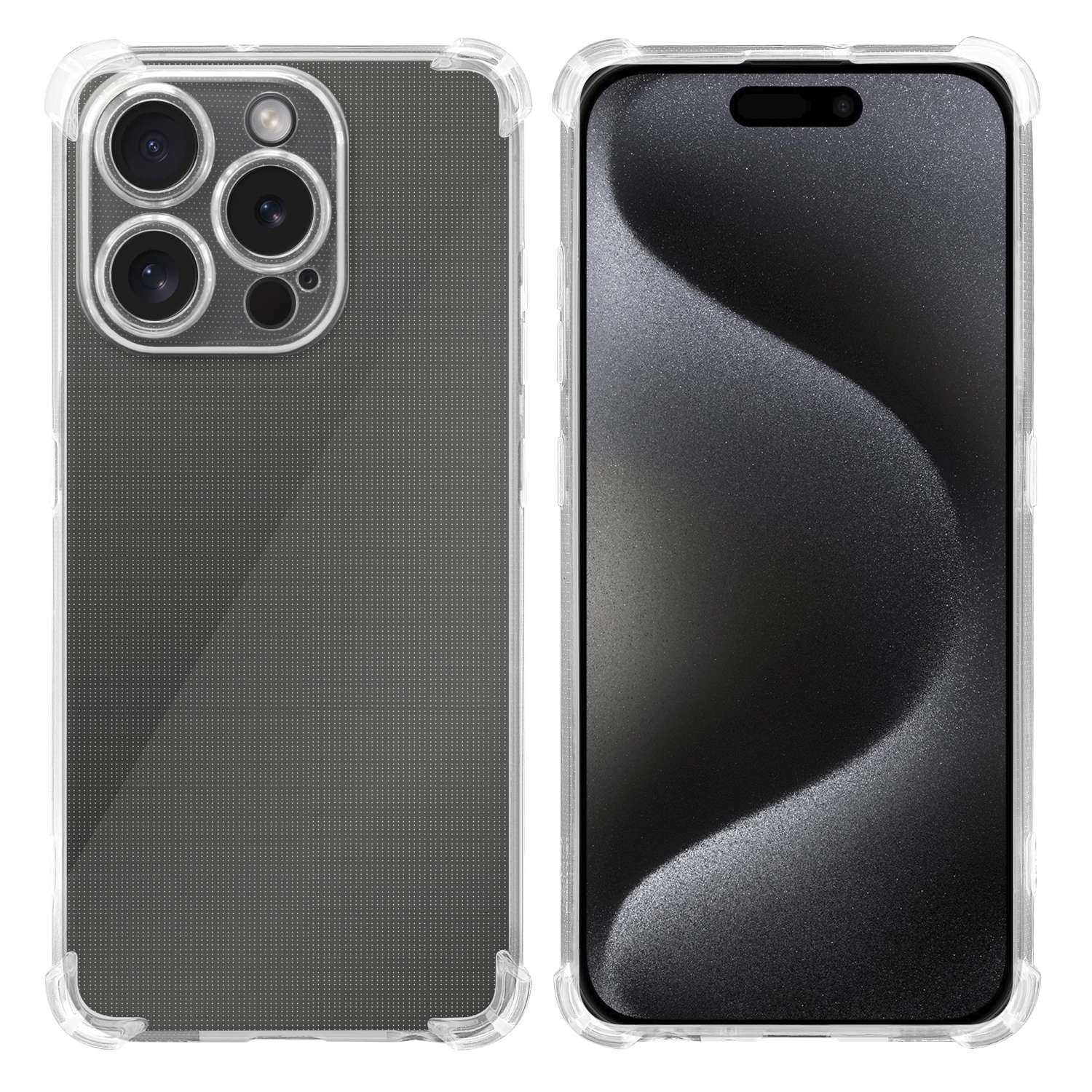 Black Rock Handyhülle Black Rock Cover 360° Glass für iPhone 16 Pro Max ...