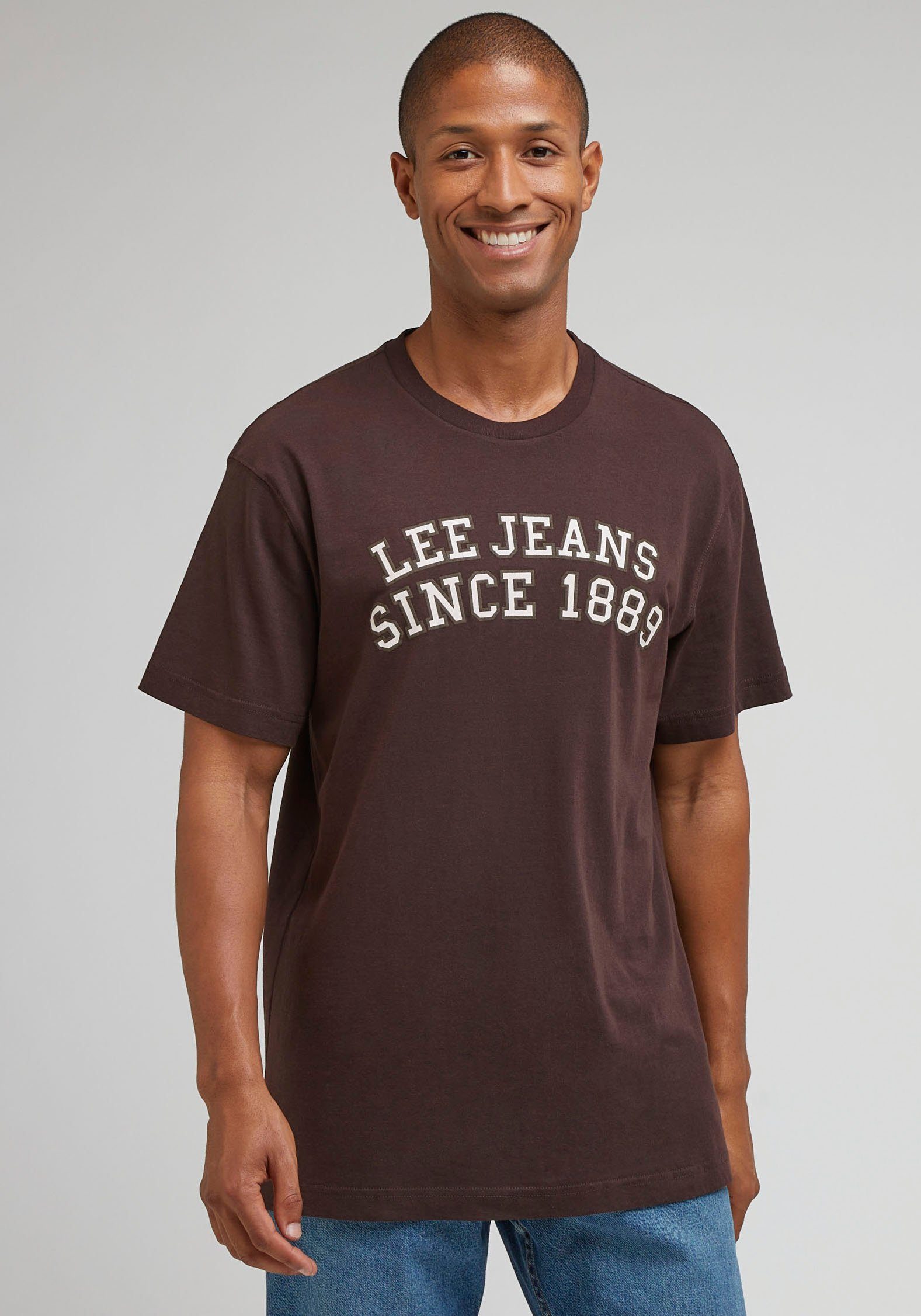 Lee® T-Shirt, Schlichtes T-Shirt von Lee