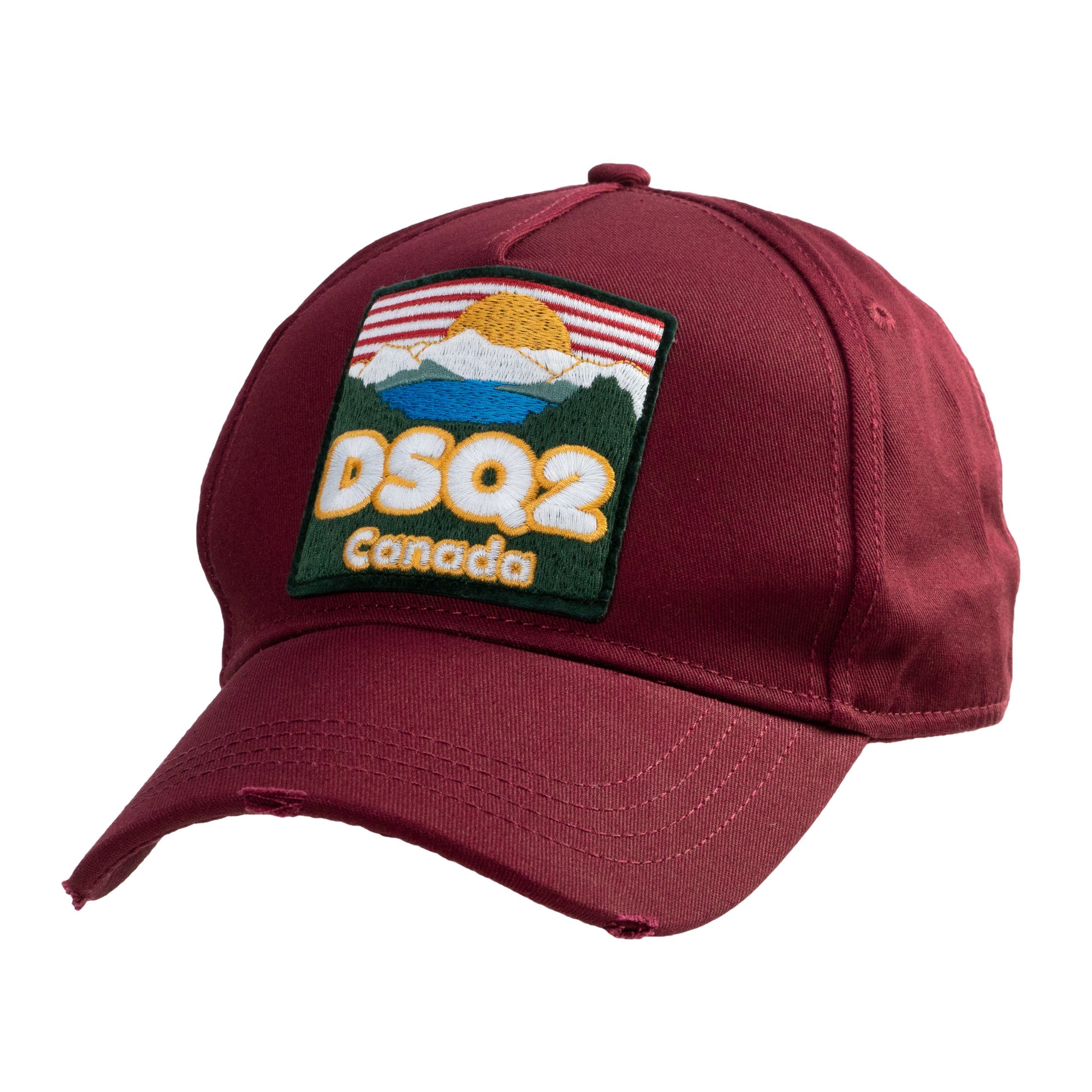 Dsquared2 Baseball Cap DSQ2 Canada bordeaux