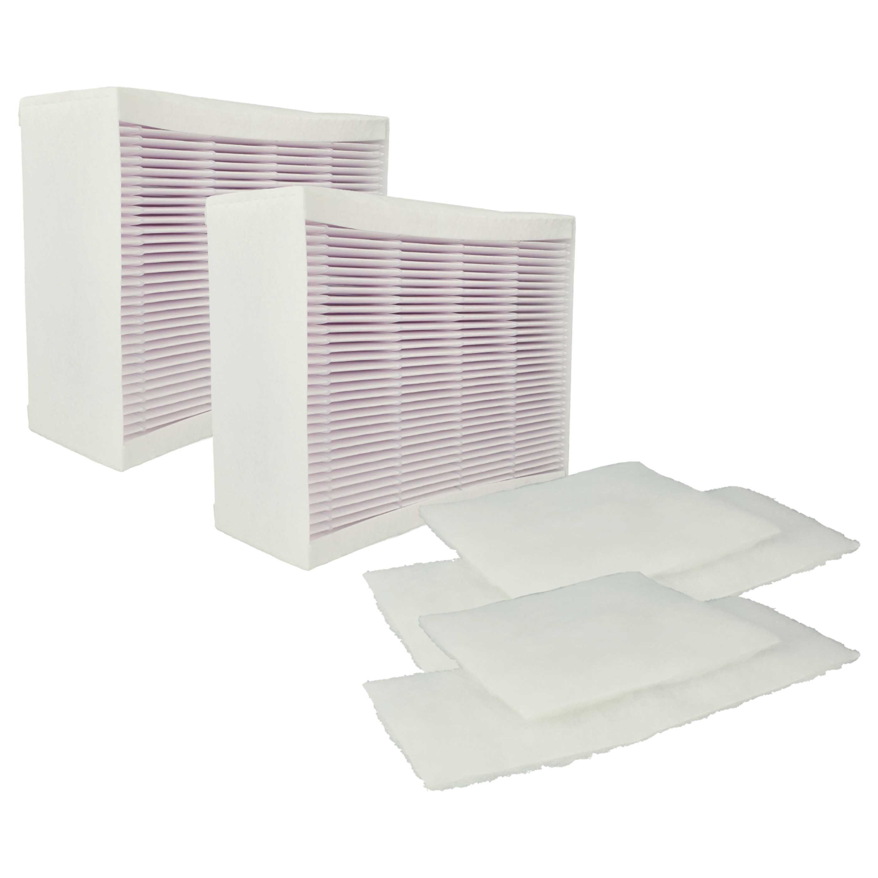 vhbw Filter-Set passend für Vallox ValloPlus 270 MV, 270 SC, 270 SE, Farbe: weiß | Gewicht: 397 ...