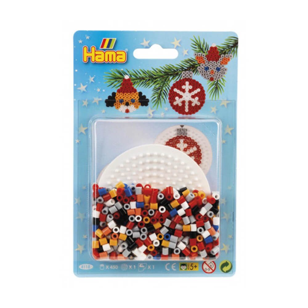 Hama Bügelperlen Hama Blister Weihnachten Kreis Midi-Bügelperlen