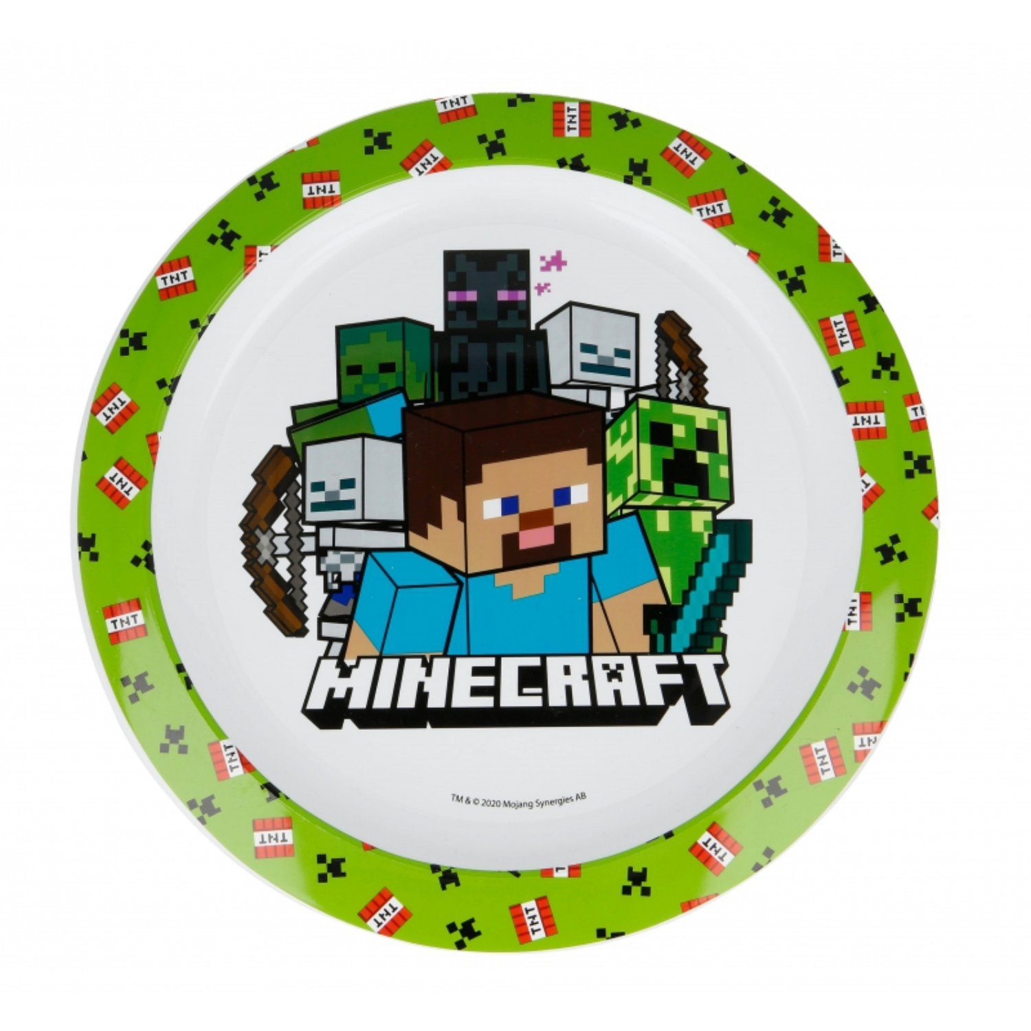 Minecraft Kindergeschirr-Set Minecraft Kinder Geschirr-Set 3 teilig ...