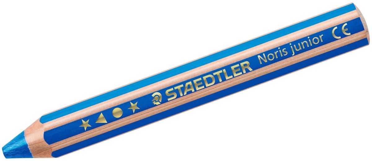 STAEDTLER Buntstift Farbstift Noris junior 140 9,45mm blau