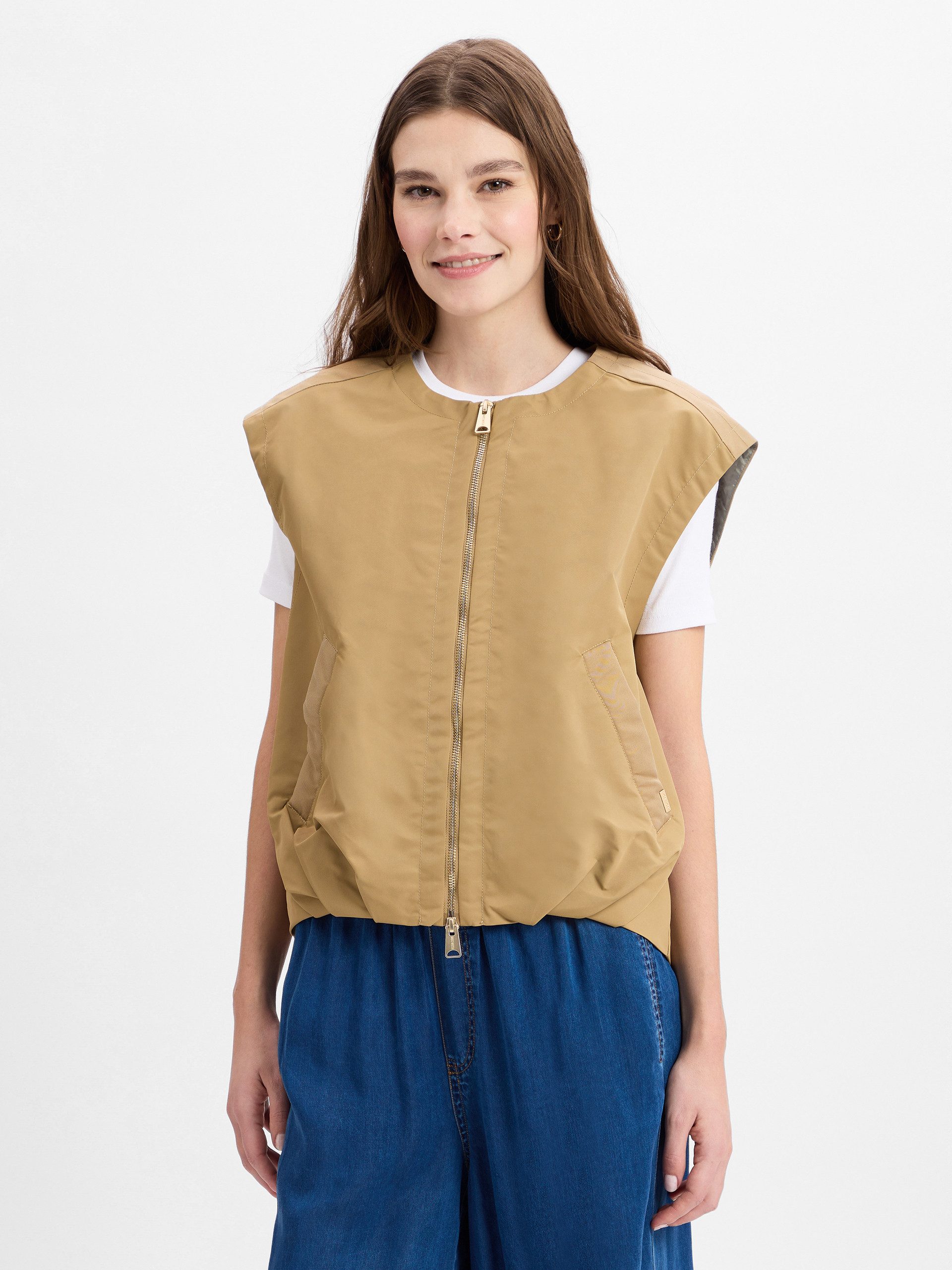 Mos Mosh Funktionsweste MMKura, Rundhalsausschnitt