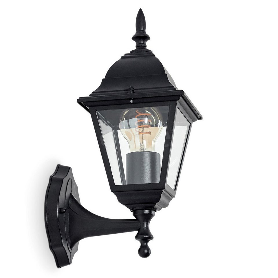 Hofstein Außen Wandleuchte Wandlampe Aufwärts In Antikem Look Aus