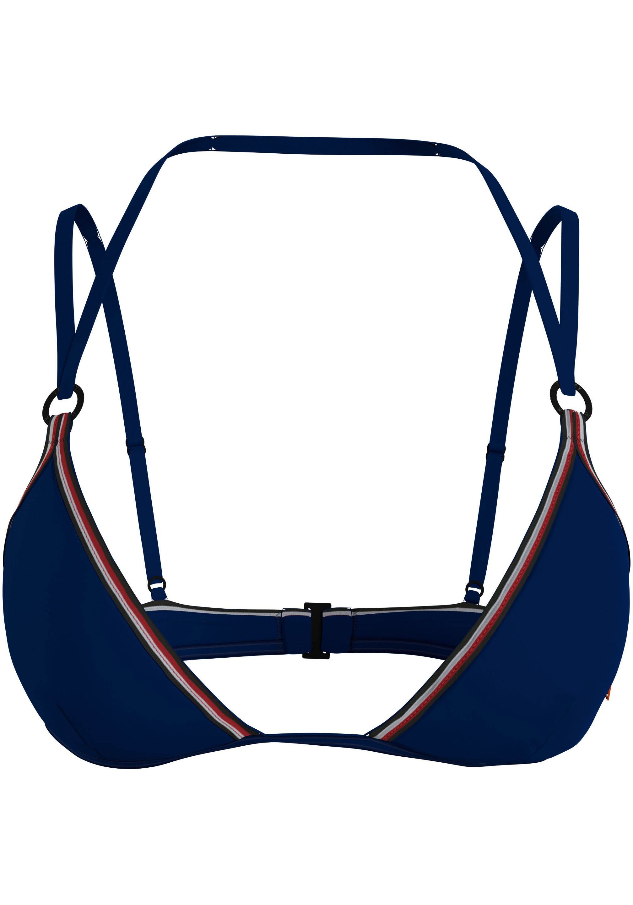 Tommy Hilfiger Swimwear Triangel Bikini Top Triangle Für Schwimmen