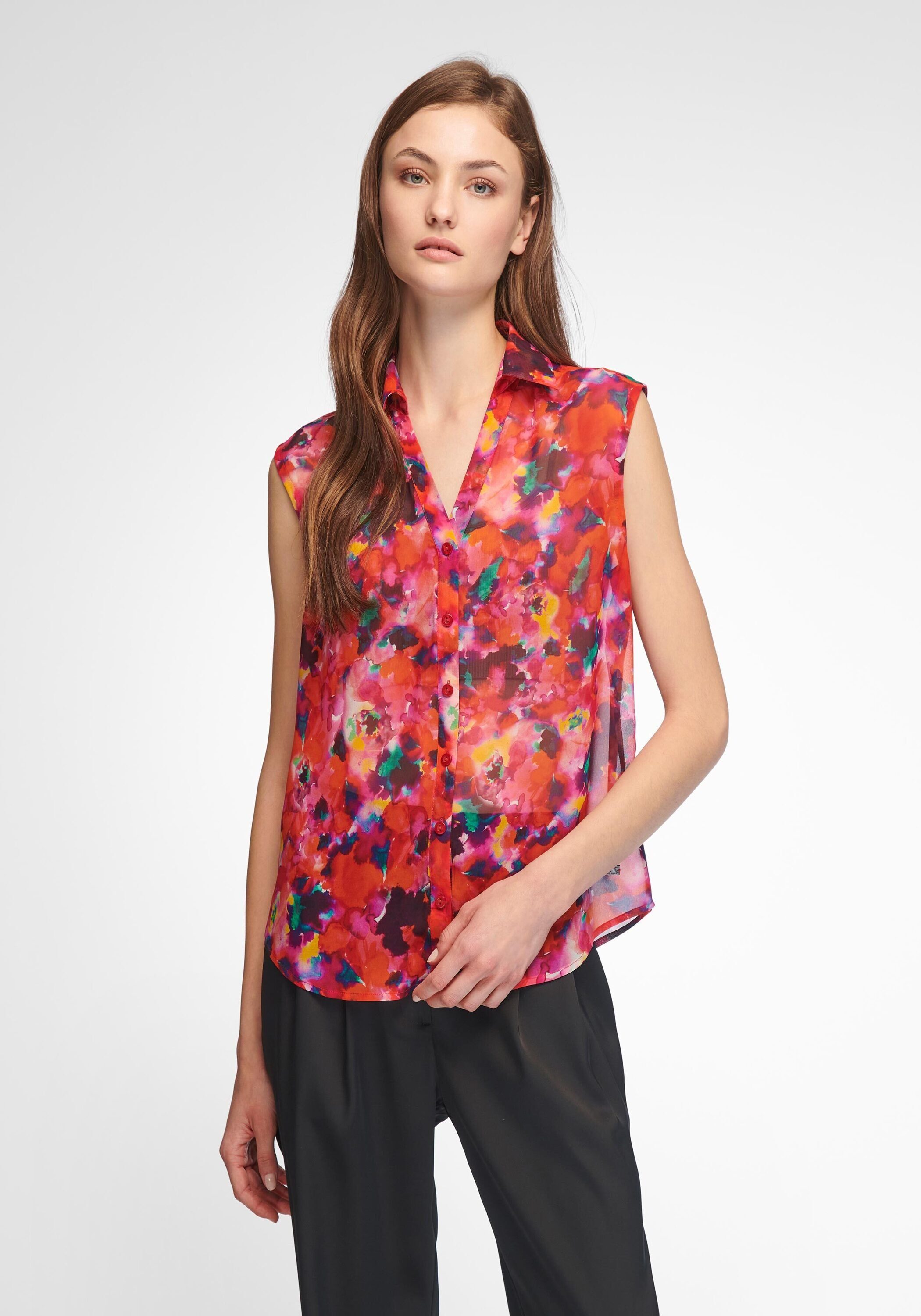 TALBOT RUNHOF X PETER HAHN Blusentop silk, Bluse TALBOT RUNHOF X PETER HAHN