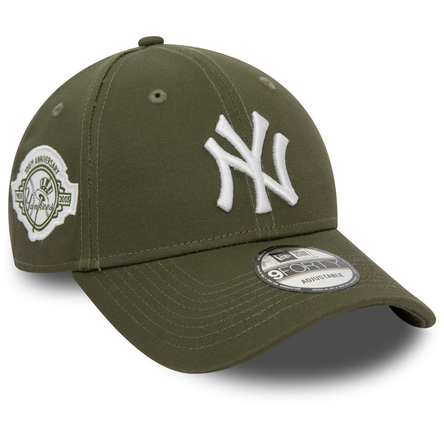 New Era Baseball Cap 9Forty Strapback SIDEPATCH New York Yankees