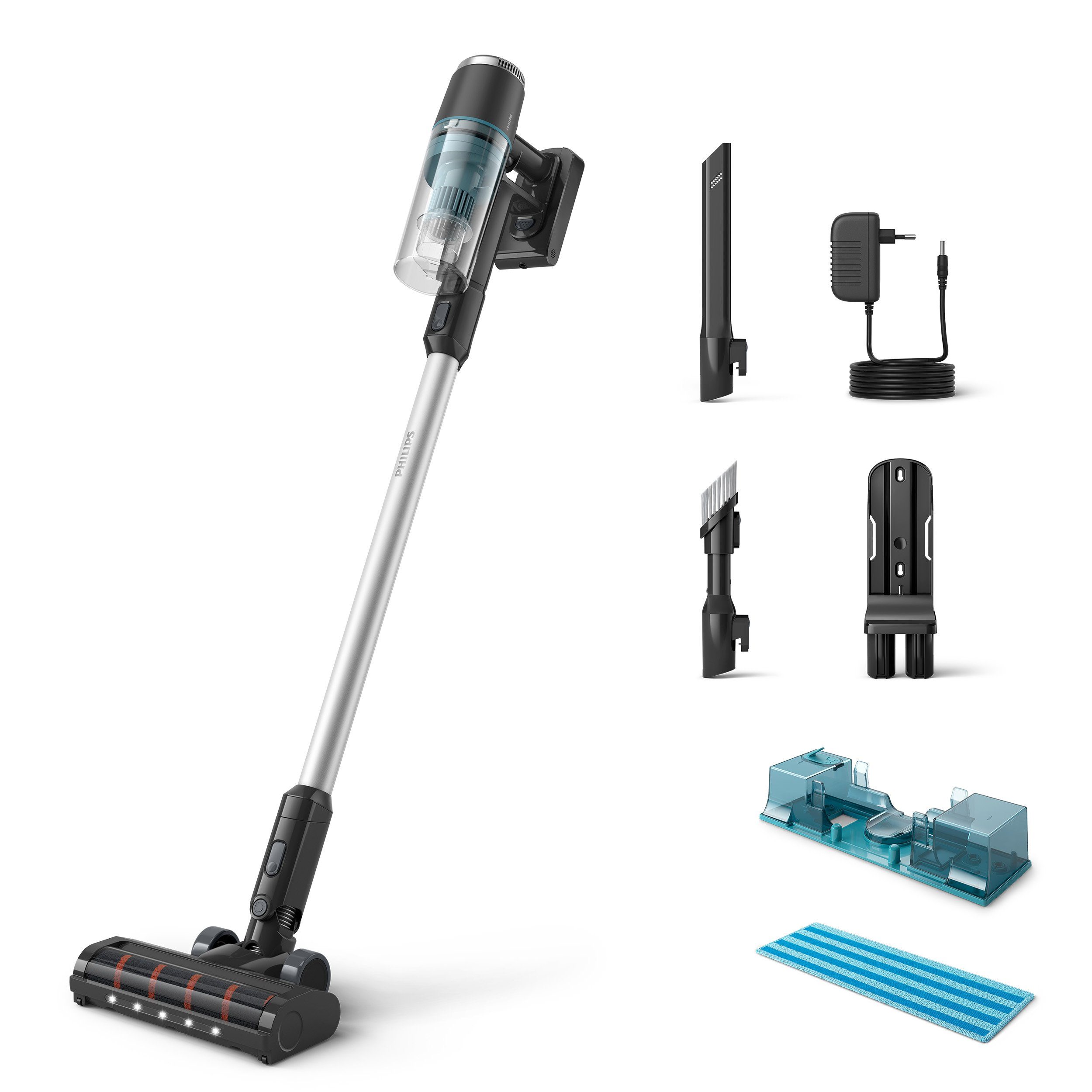 Philips Nass Trocken Akkusauger Xc313301 Aqua 3000 Series 504 W
