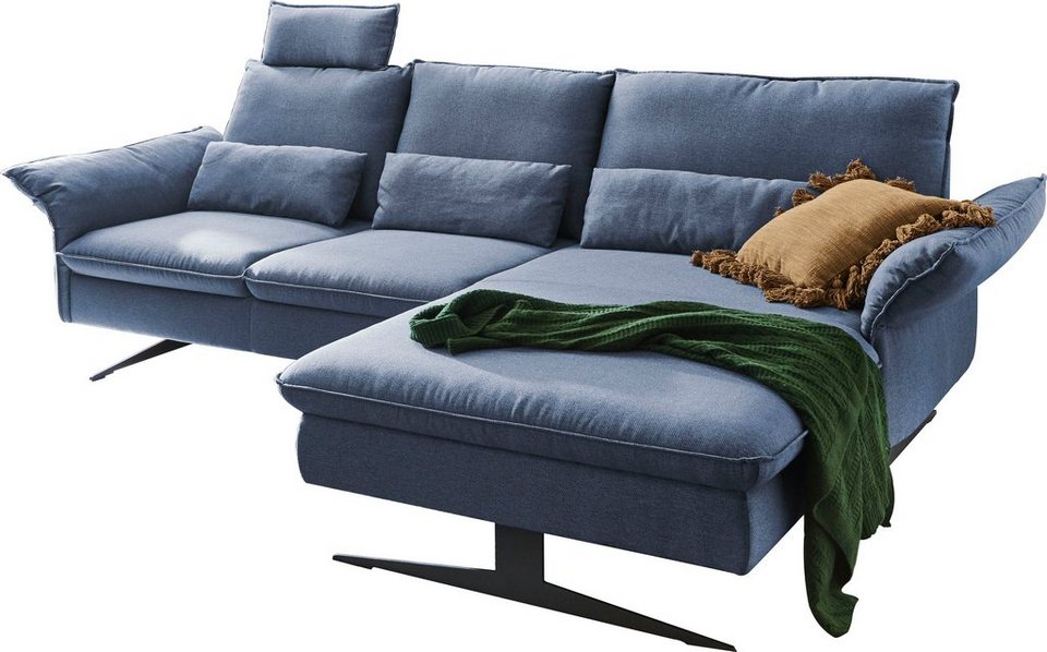 3c Carina Ecksofa Haya L Form Incl 2 Kopfstützen Manuelle