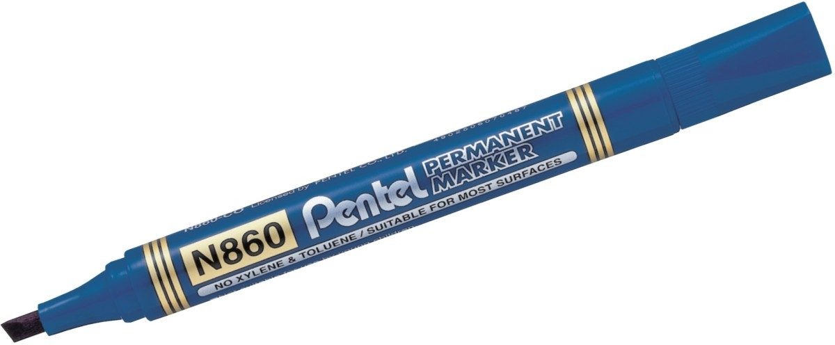 PENTEL Permanentmarker, Tinte auf Alkoholbasis ohne Toluol/Xylol/Cellosolve