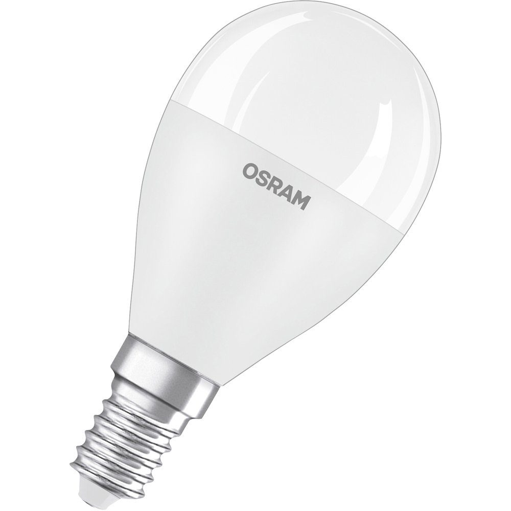 Osram LED-Leuchtmittel OSRAM 4058075832121 LED EEK F (A - G) E14 Tropfenform 7.5 W = 60 W War