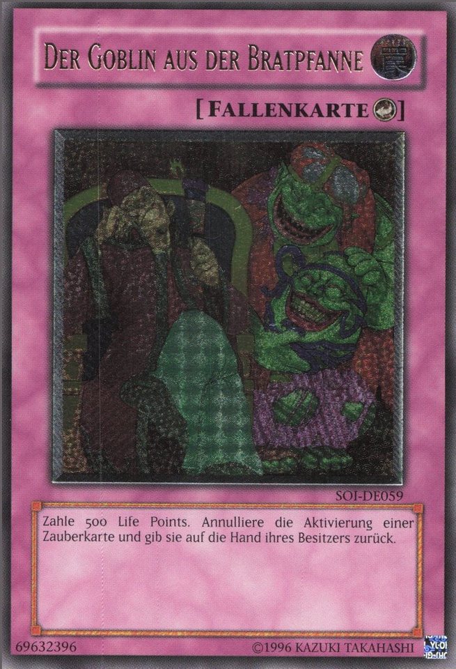 Recollectibles Sammelkarte Yugioh Karte Der Goblin Aus Der Bratpfanne