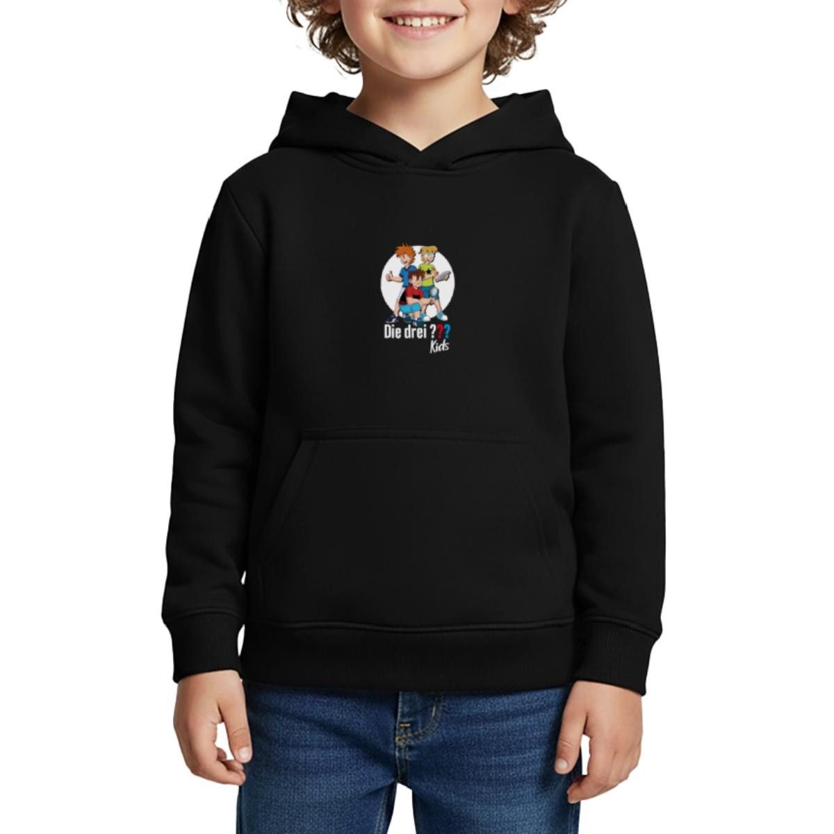 Spreadshirt Hoodie Die Drei Fragezeichen Kids Justus, Peter, Bob Team ...